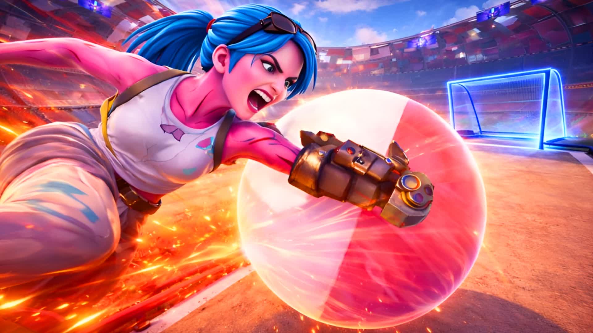Nitro Ball 🏐🤛 5196-5201-3343 by bigworld - Fortnite