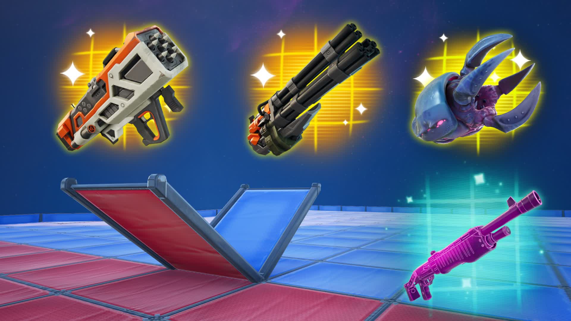 CRAZY RED VS BLUE BUILD FIGHT 🔴🔵 0653-2285-6408 par stason - Fortnite
