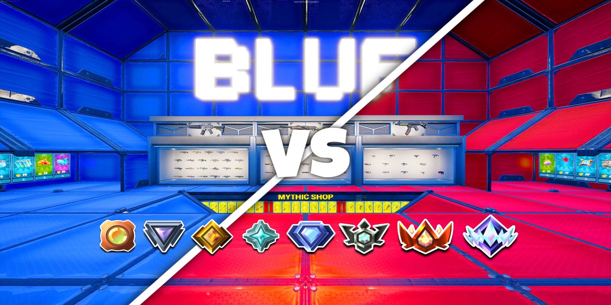 GAMES RED VS BLUE 🔴🔵 6808-1685-6568 by loggin - Fortnite Creative Map ...