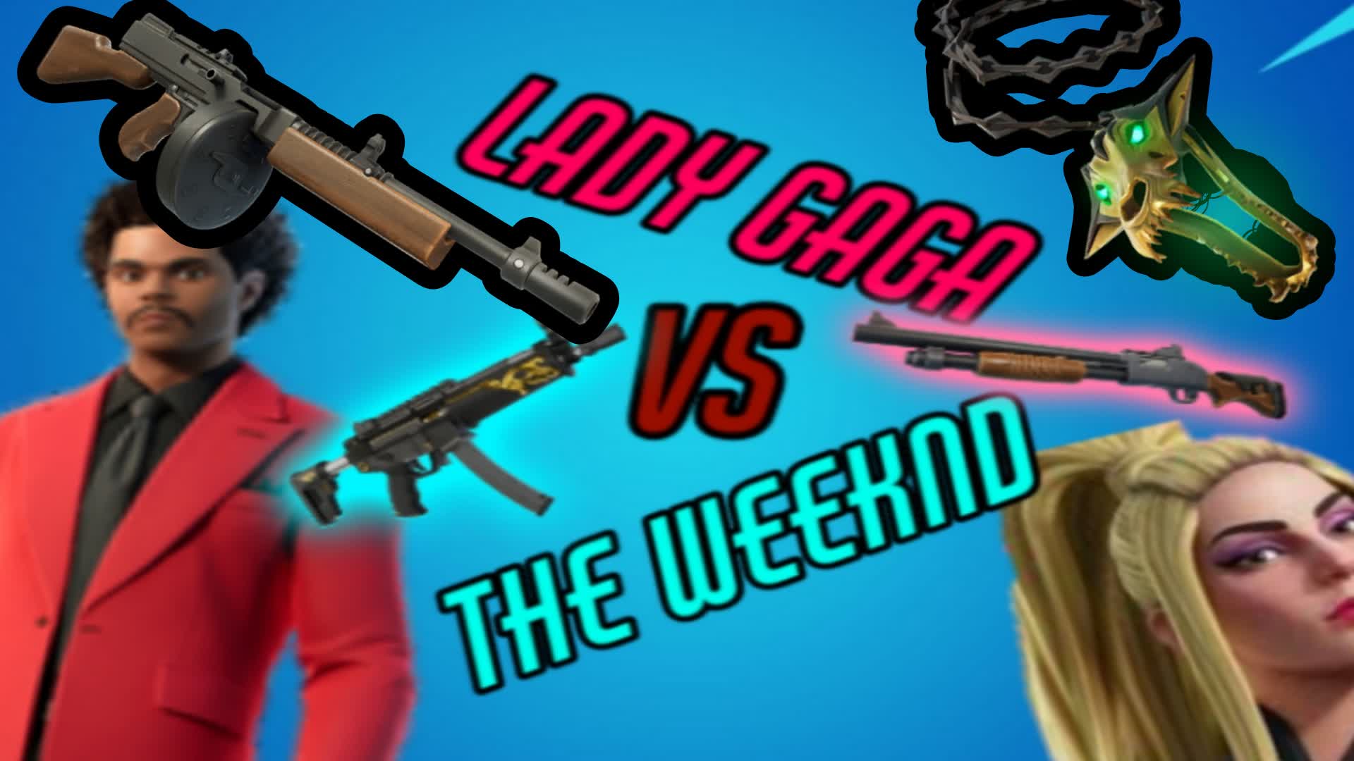 Lady Gaga Vs The Weekend (Midas N Zeus) 9348-6634-7912 by avatarr ...