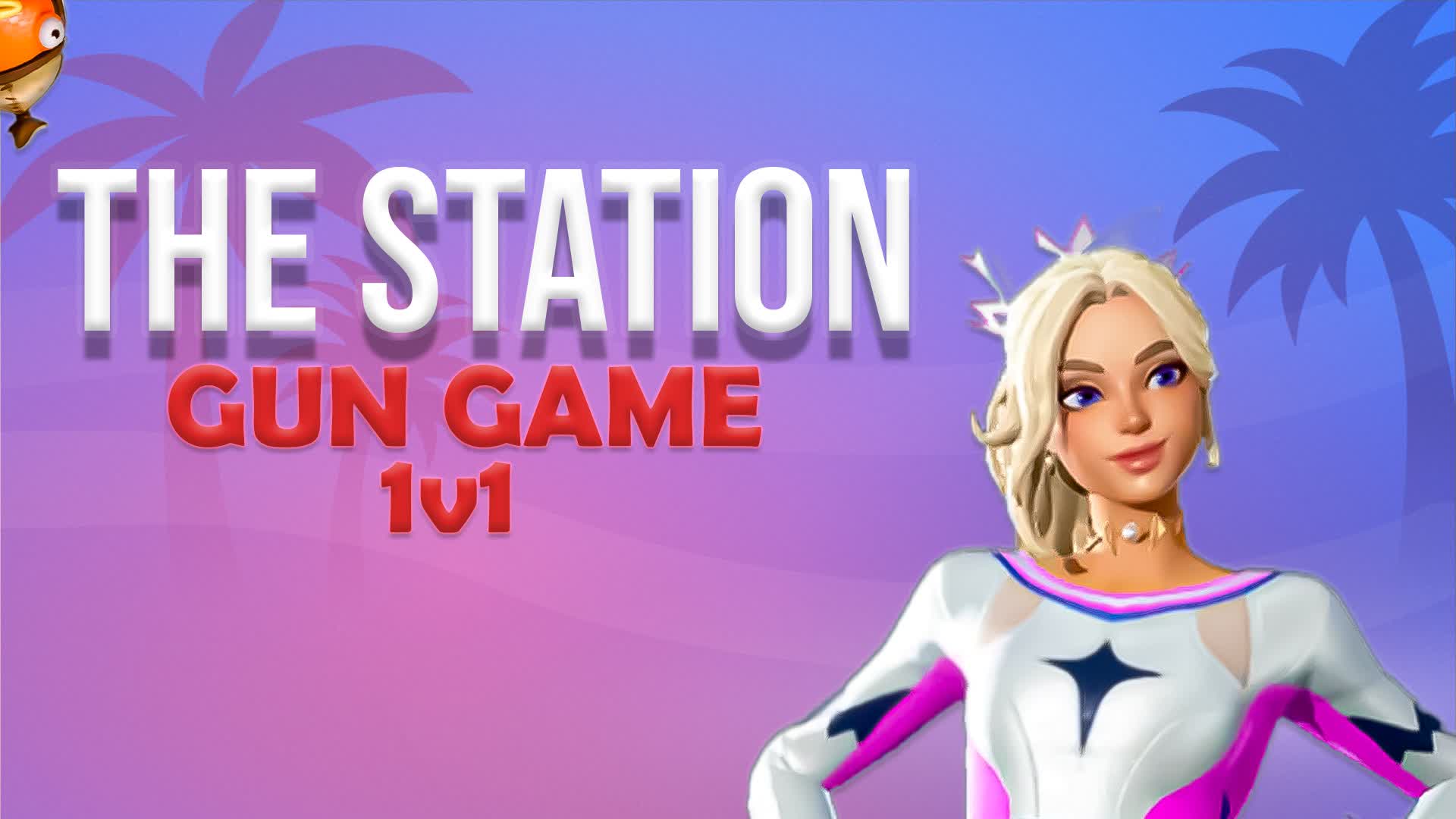 The Station 1v1 Gun Game 1877-1206-6191 by jk_777 - Fortnite