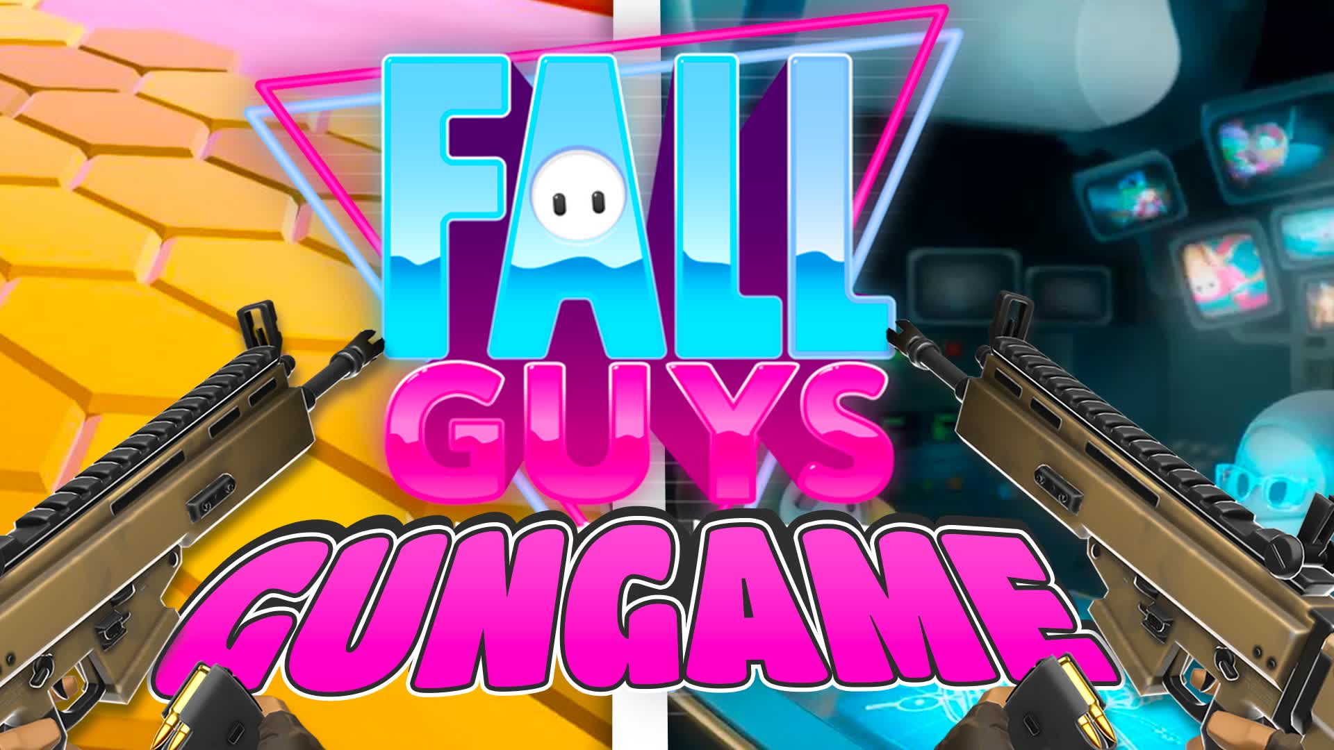 GUN GAME FALL GUYS ONE SHOT 8487-3058-6192 by kingemboo - Fortnite ...