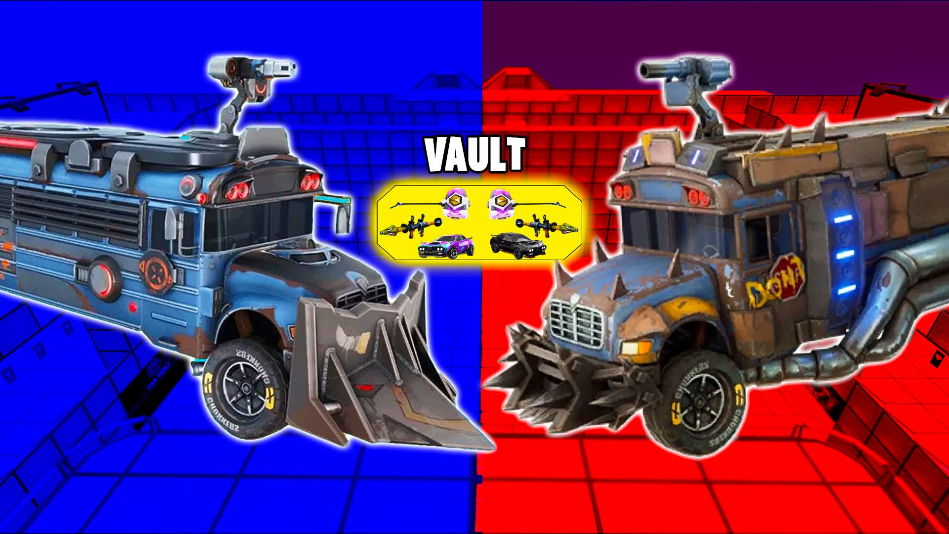 Bus Wars Red vs Blue 🚍🔴🔵 2279-6530-4576 by kler - Fortnite Creative Map ...