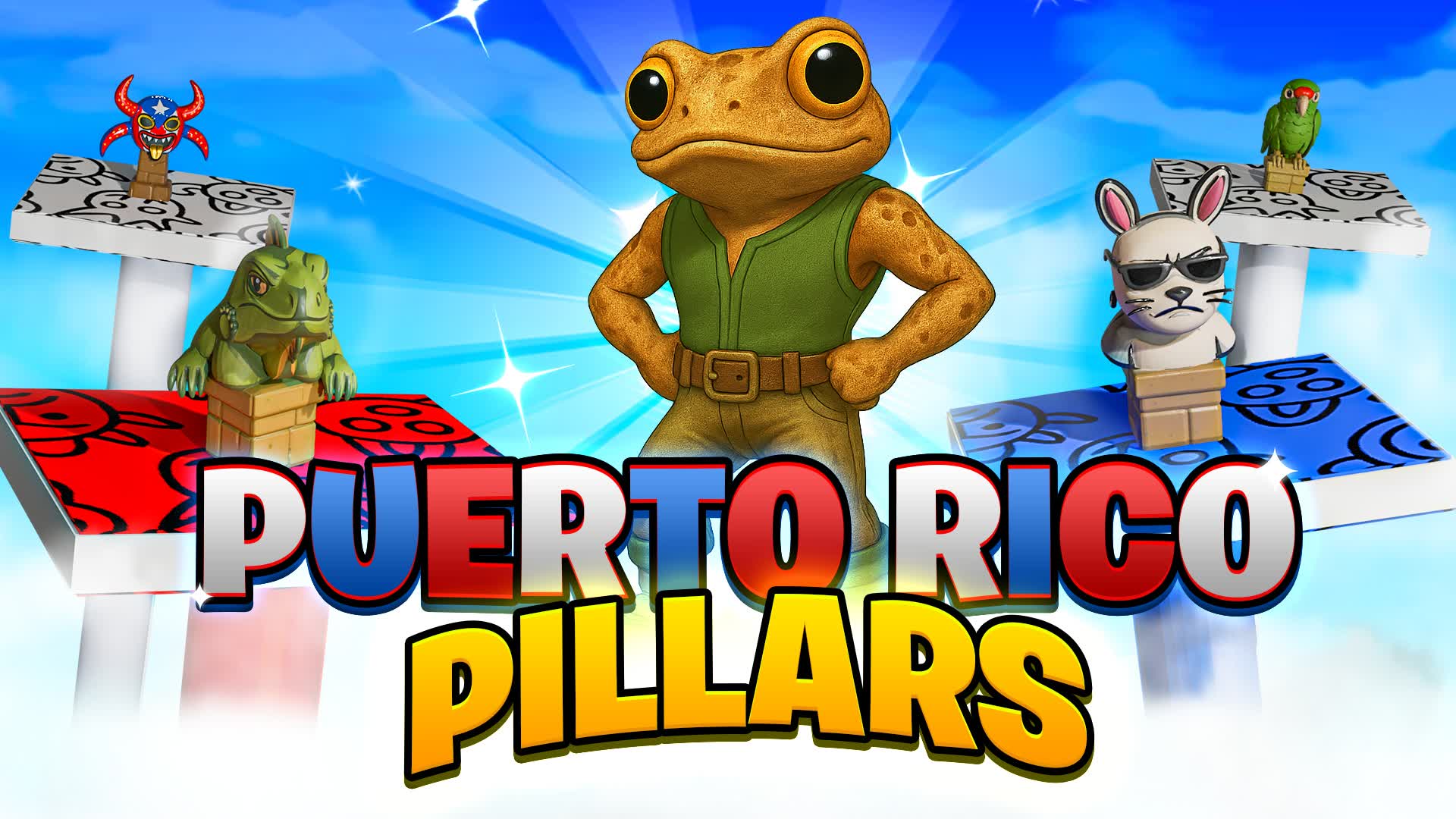 PUERTO RICO PILLARS! 🇵🇷 4145-6369-9494 by elkevox - Fortnite