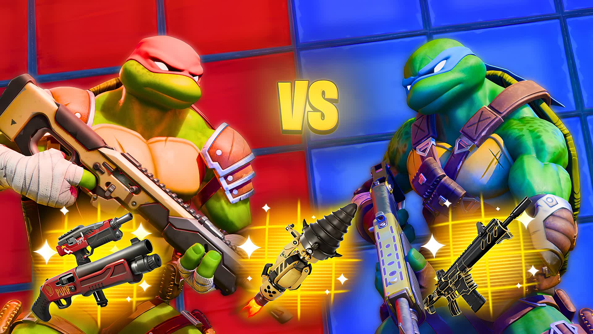 COWABUNGA RED VS BLUE🔴🔵 8115-6213-9790 by endorfin - Fortnite Creative Map Code - Fortnite.GG