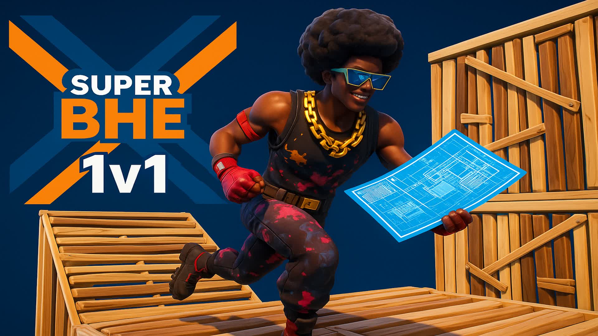 SUPER BHE 1V1 BUILD FIGHTS 💎 8732-8202-8560 by lsds - Fortnite Creative Map Code - Fortnite.GG