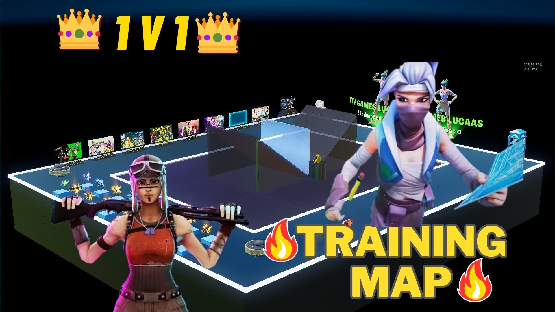 👑 1V1 🏆 TRAINING MAP 👑 4366-8285-3767 by games-lucaas - Fortnite