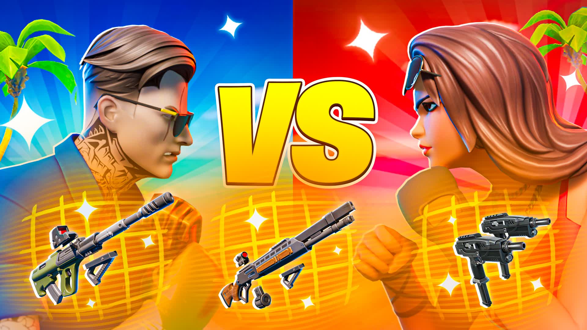 🏖️ SUMMER RED VS BLUE SUPER HERO🍉🌊 0221-3531-8858 by chelofn - Fortnite ...