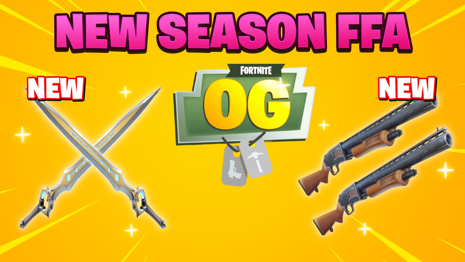 ⭐ NEW WORLD FFA - ALL WEAPONS OG 1279-8901-4357 من ابتكار erho - Fortnite