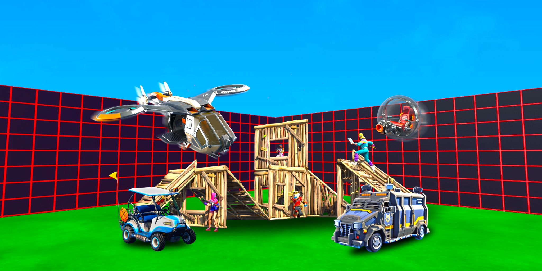 MEWING 1V1 - ALL WEAPONS & VEHICLES 6567-4327-3943 by fpstudios ...