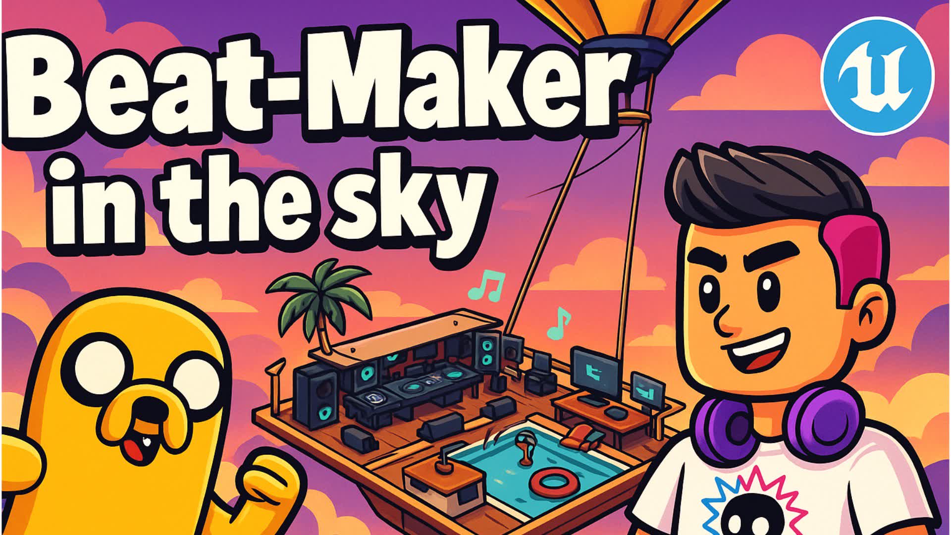 Beat-Maker in the sky! 0860-1101-4873 by jus_420 - Fortnite Creative ...