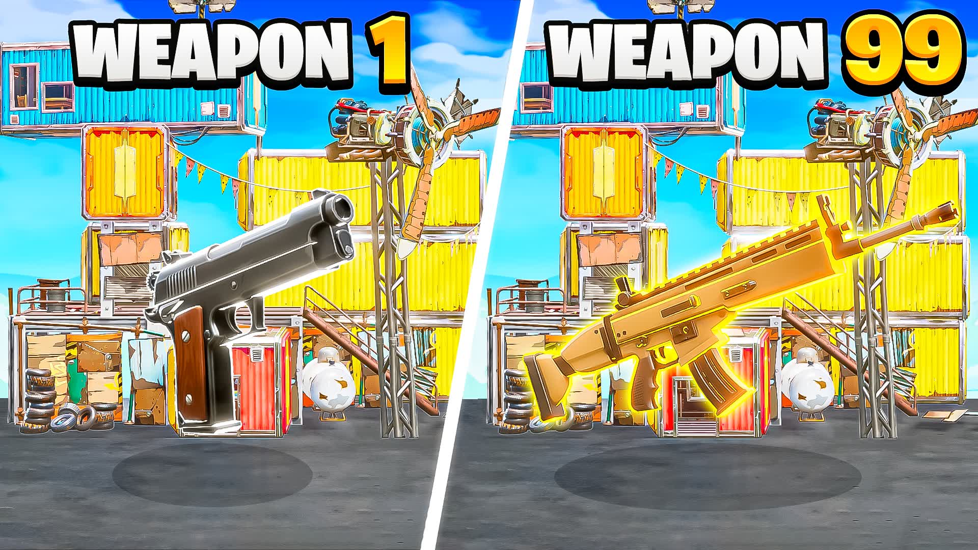 SCARY HOOD RANDOM GUN GAME 👻 3181-8113-5100 by drink - Fortnite ...