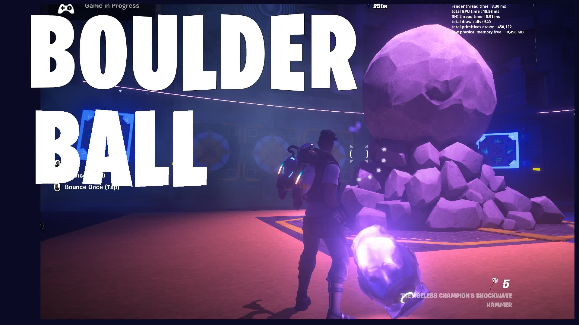Boulder Ball 7200-4612-8174 من ابتكار ampchuck - Fortnite