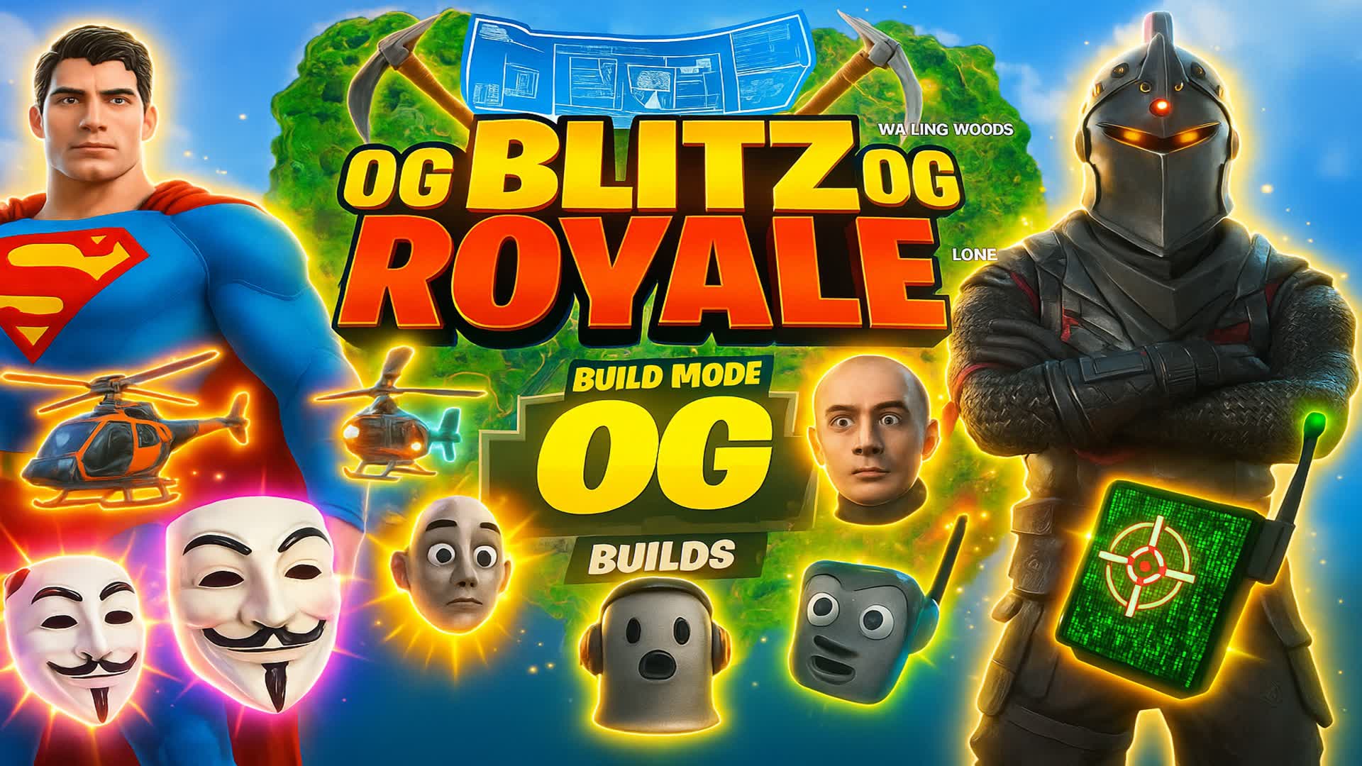 OG BLITZ BATTLE ROYALE BUILDS 1v1v1 bots 6477-3494-6508 by realmrbeast ...
