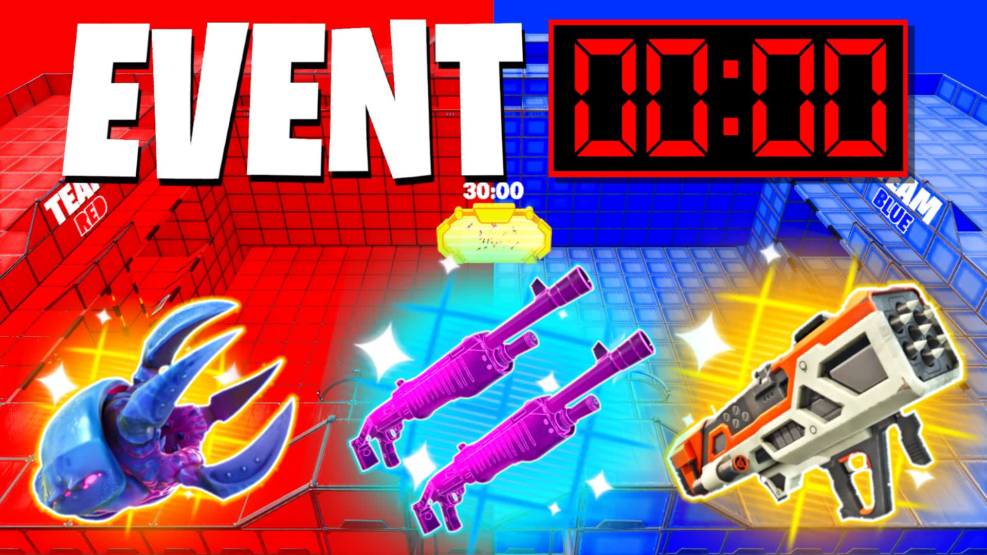 SNEAKY RED VS BLUE🔴🔵 9931-4169-9180 by frsc - Fortnite Creative Map ...