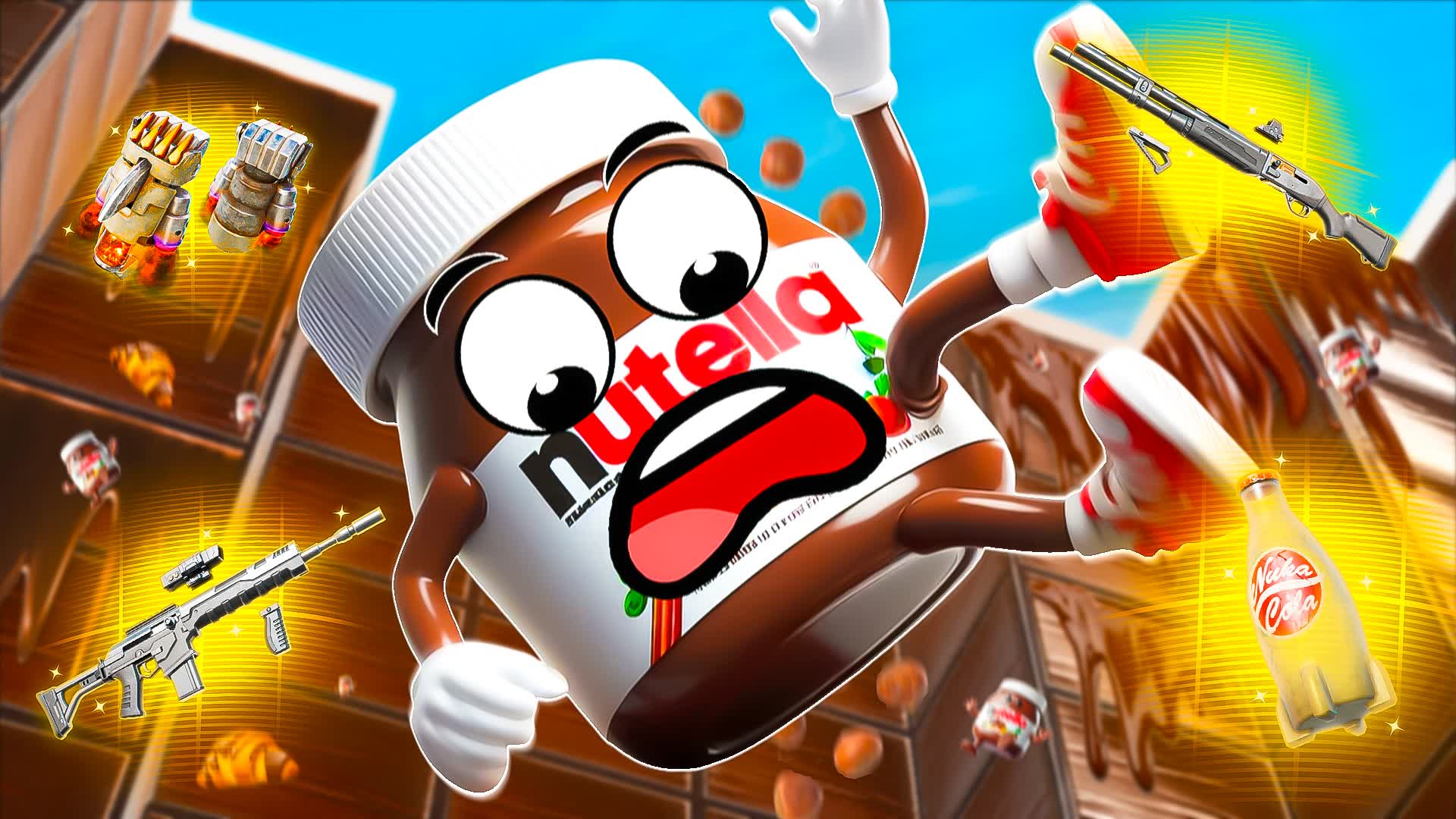 CHOCOLATE PIT FFA 0268-4197-6651 by zarefn - Fortnite Creative Map Code ...