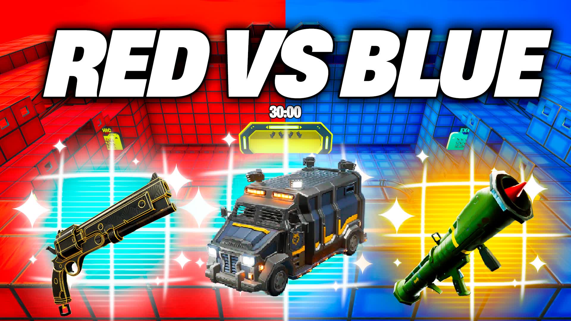 RED VS BLUE NEW WEAPONS 🔴🔵 3814-8028-2839 by qylo - Fortnite Creative ...