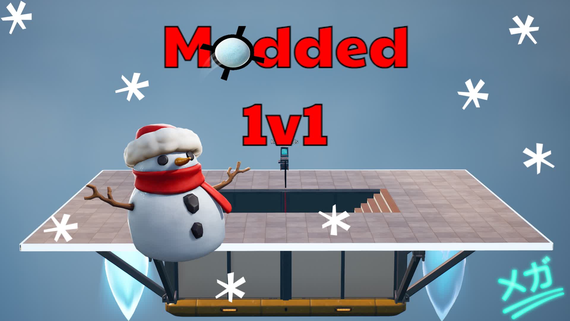 ⛄ Modded 1v1 1015-7444-6798 by codenamenep - Fortnite Creative Map Code ...