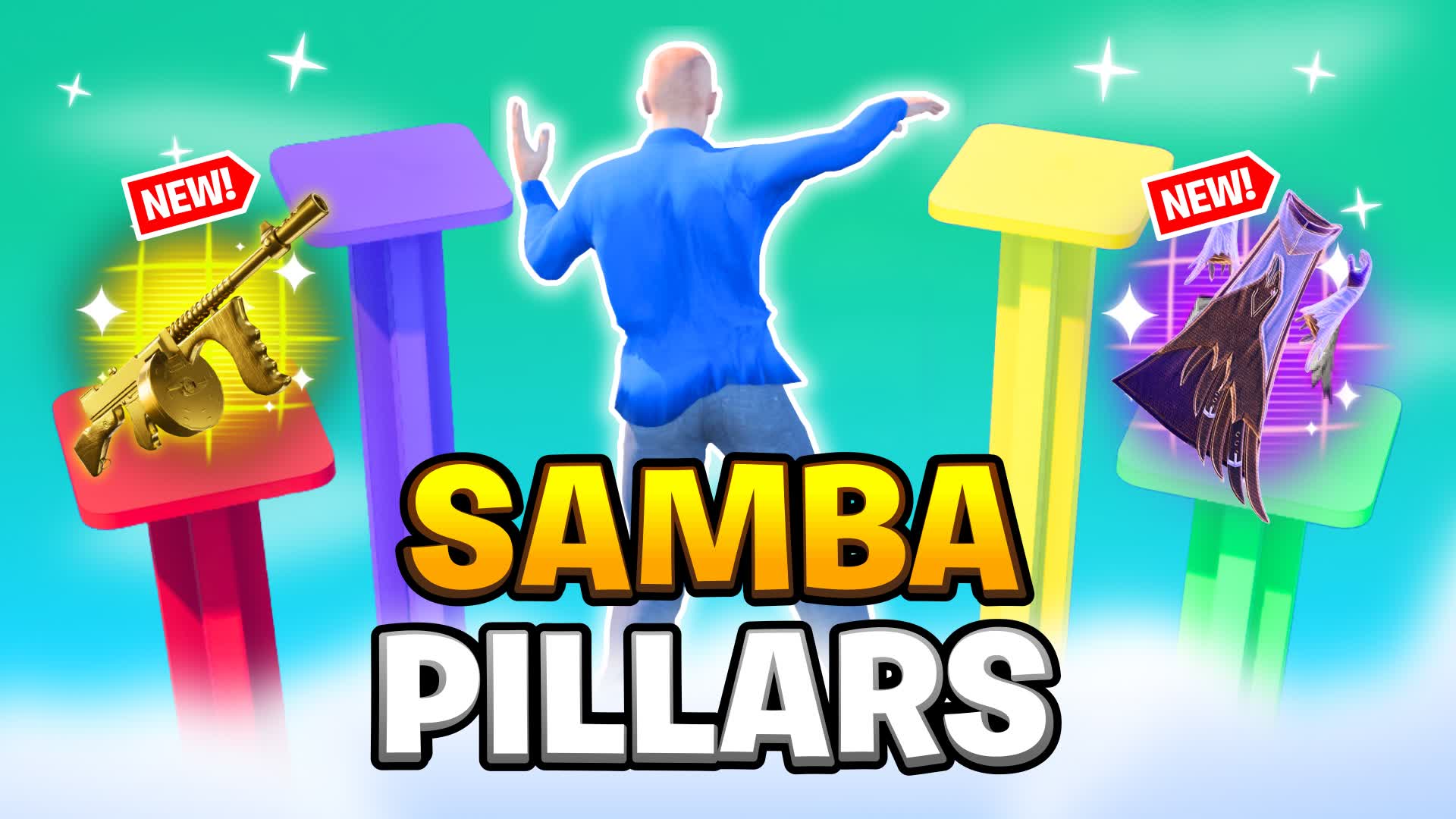 SAMBA PILLARS!🕺 0553-5616-8283 by zuthoz - Fortnite Creative Map Code ...