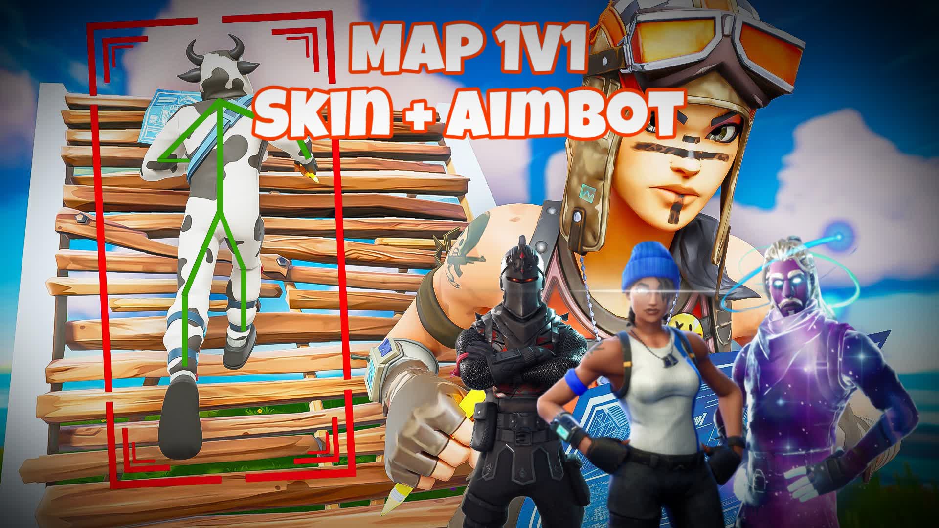 Map 1v1 Skin Changer + Aimbot 👀 8680-3779-0966 by floxzen - Fortnite ...