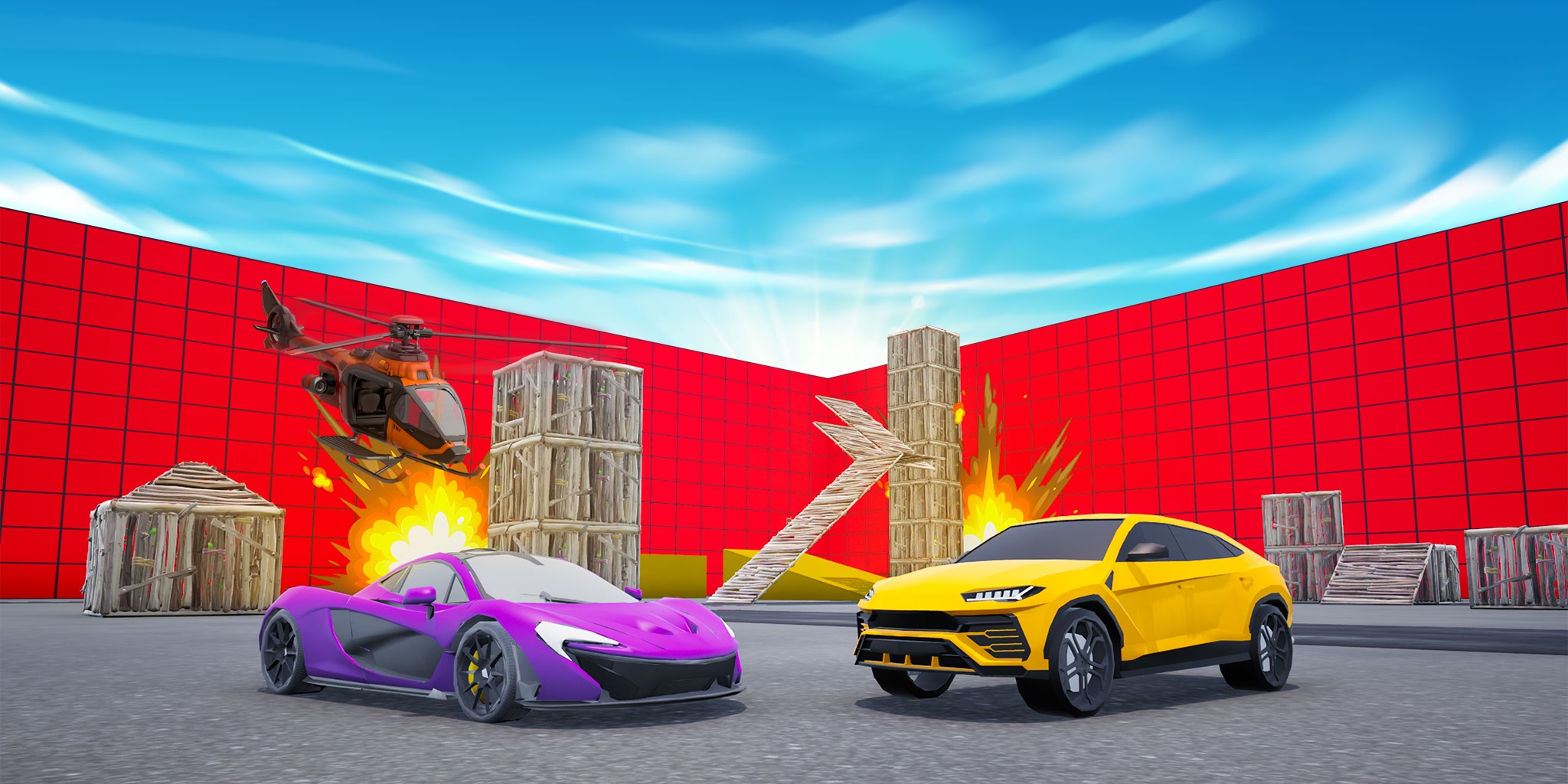 SUPER DRIVE 1V1 - ALL GUNS & VEHICLES 6122-0035-1013 by dacci-lab - Fortnite Creative Map Code ...