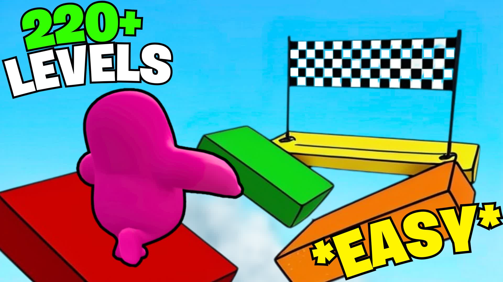 🌈🌈🏆VERY EASY FALL GUYS OBBY🏆🌈🌈 3947-7058-1229 by itsdawid - Fortnite