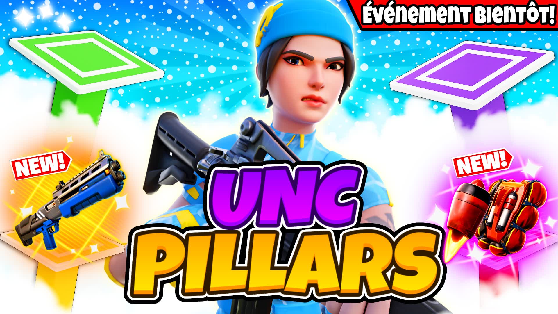 🌟 UNC A PILLARS PILLERS PILERS PILARS 8332-8464-9357 by rxci - Fortnite