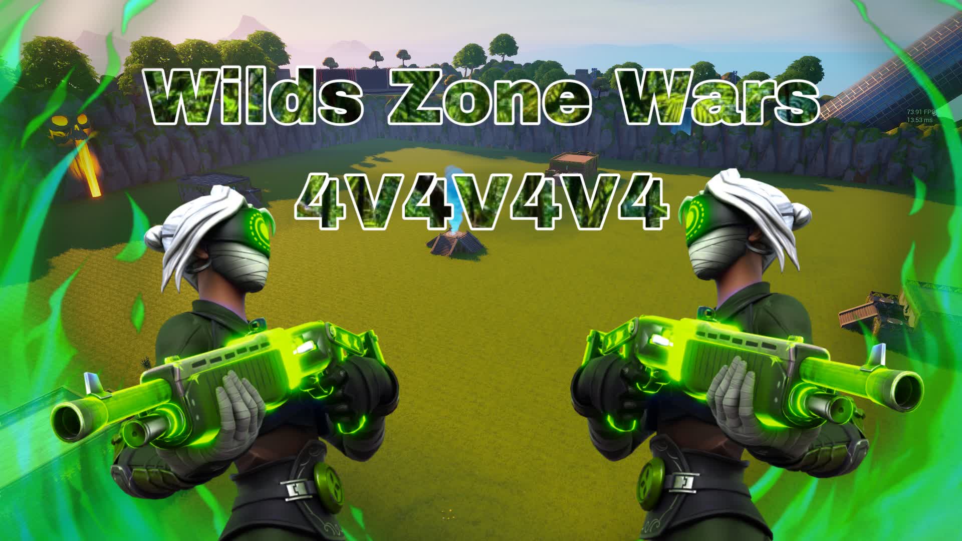 🌳Wilds Zone Wars 4v4v4v4🐍 5686-1880-9339 by street18 - Fortnite ...