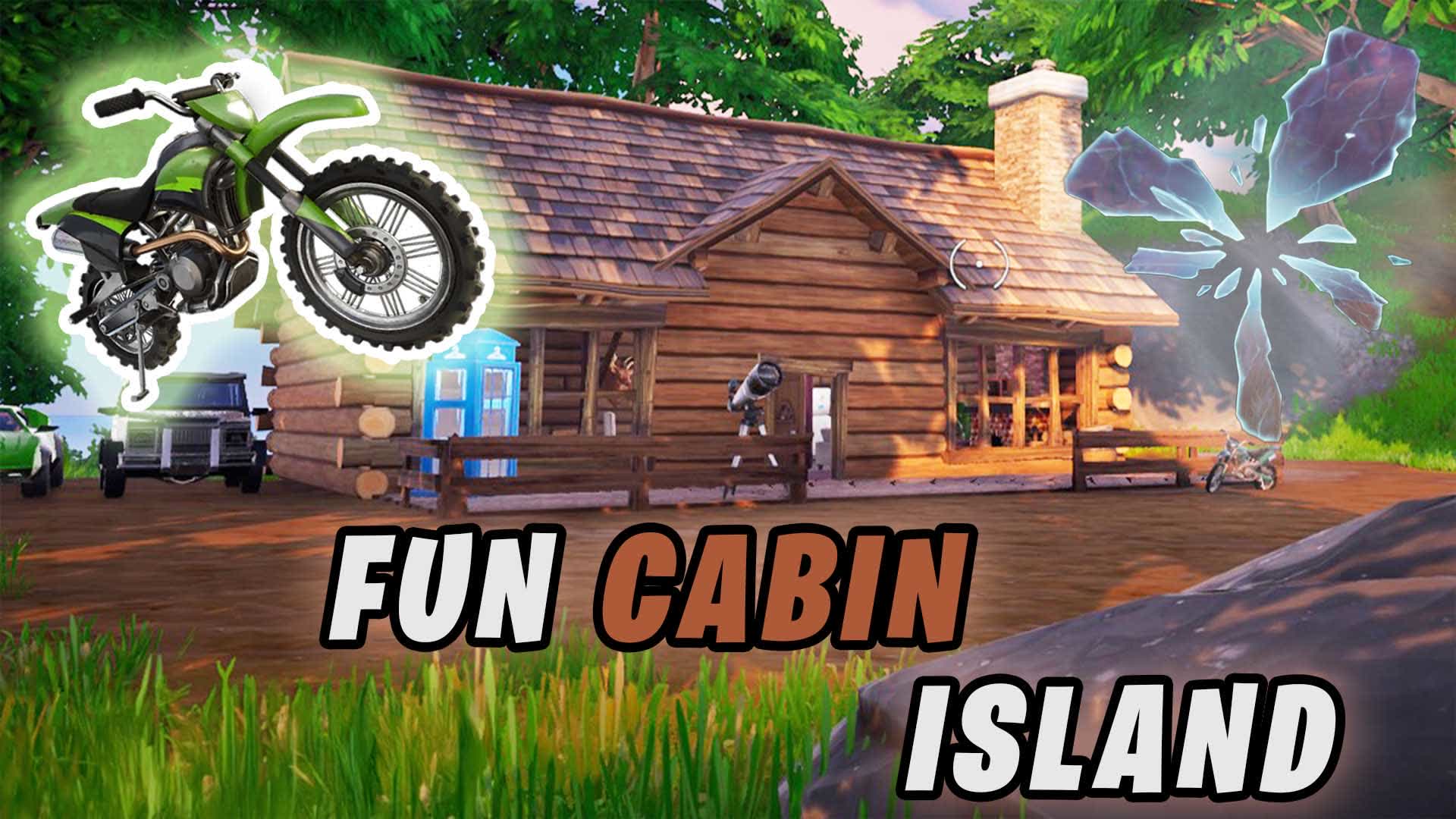 Fun Cabin Island 9113-4695-5658 by thejester - Fortnite Creative Map ...
