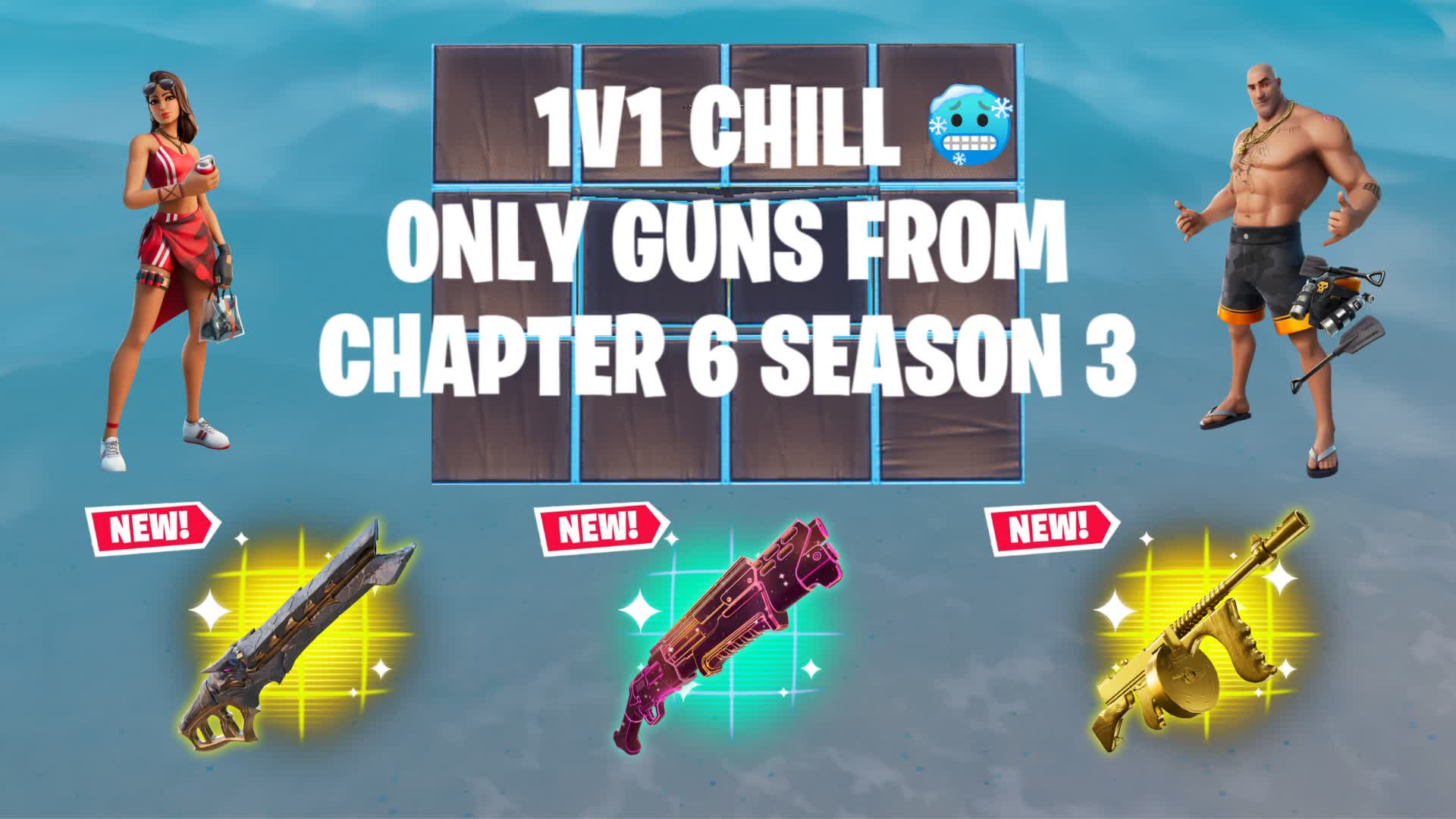 1v1 Chill Only Guns Chapter 6 Season 3 1354-0691-5109 by bastongg ...