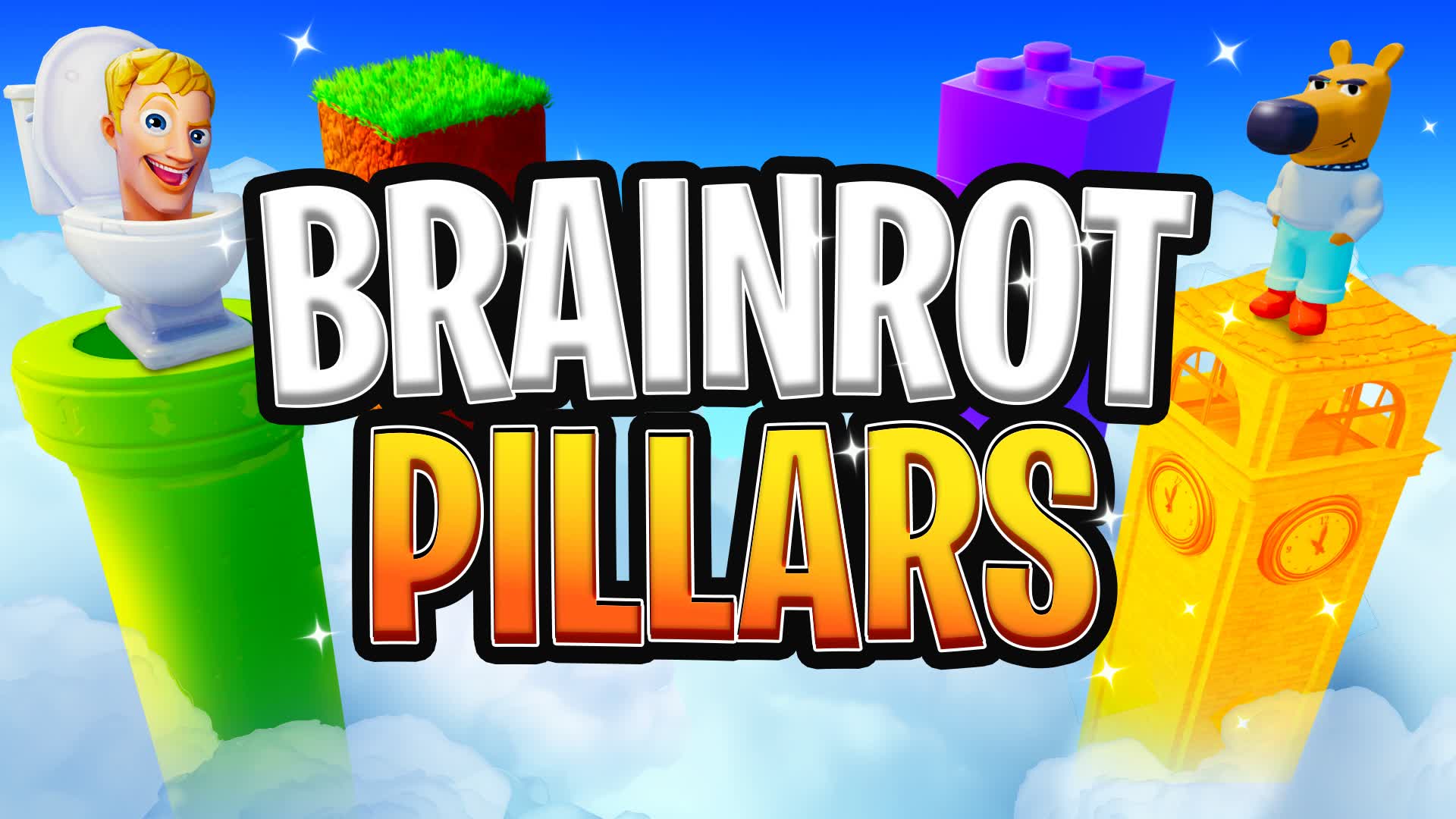 🧠 Brainrot Pillars 1745-6210-8172 par minigames - Fortnite