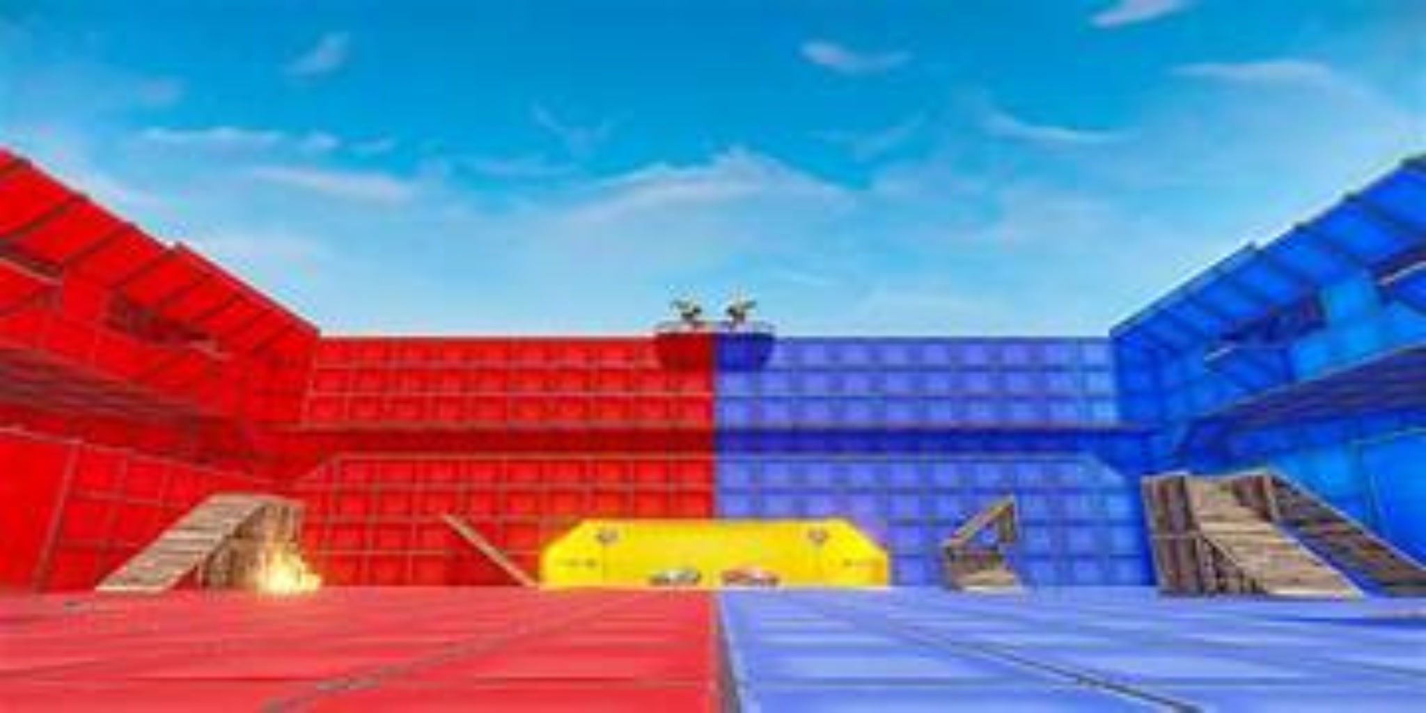 Hero red vs blue 9919-3695-7821 by craftygamer - Fortnite Creative Map ...