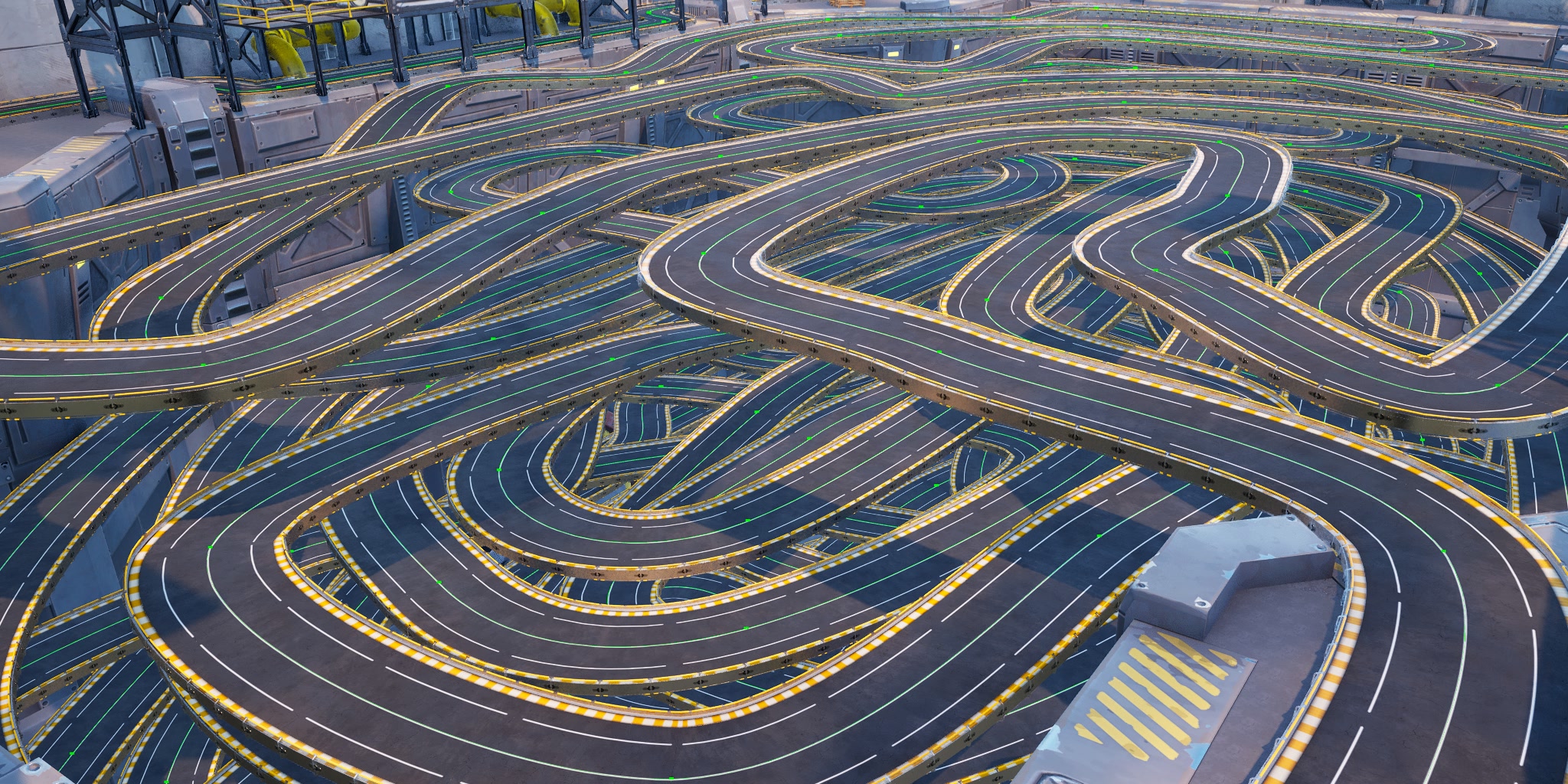 Never Ending Track 5186-0950-2934 by yeetburger - Fortnite Creative Map ...