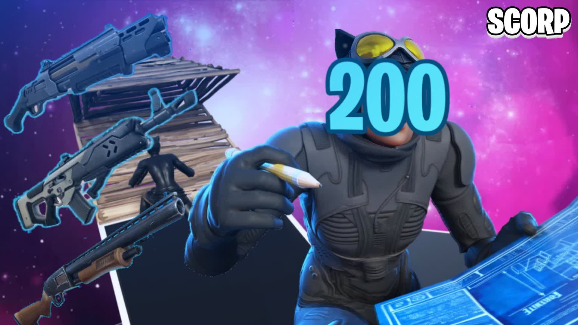 BASIC 1V1 200 pump 9334-0643-5971 by scorpp - Fortnite Creative Map ...