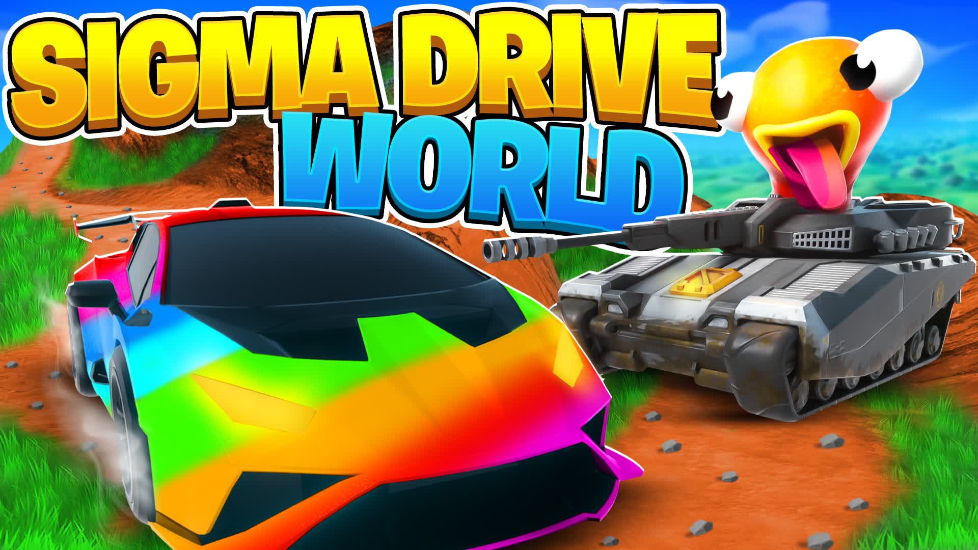 SIGMA DRIVE WORLD 9774-2940-7720 by epicplay-maps - Fortnite