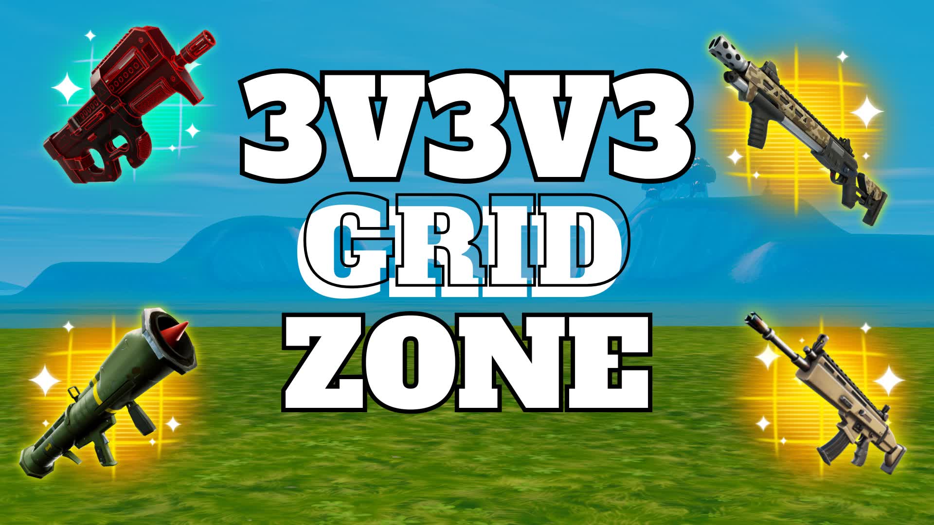 3V3V3 GRID ZONE 9798-9171-8547 by damage910 - Fortnite Creative Map ...