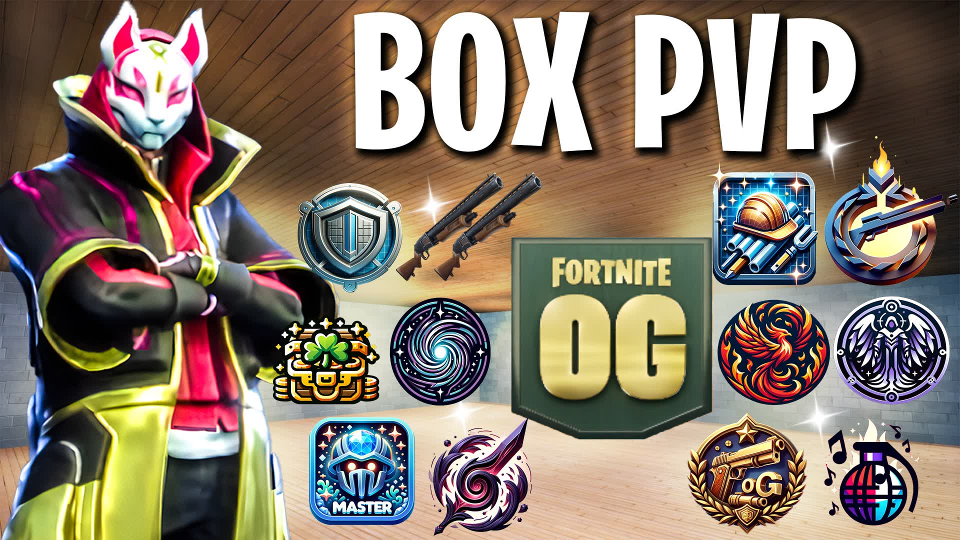 🦸OG BOX PVP📦CHAPTER1 HEROES 4926-8004-7085 by whaley - Fortnite ...