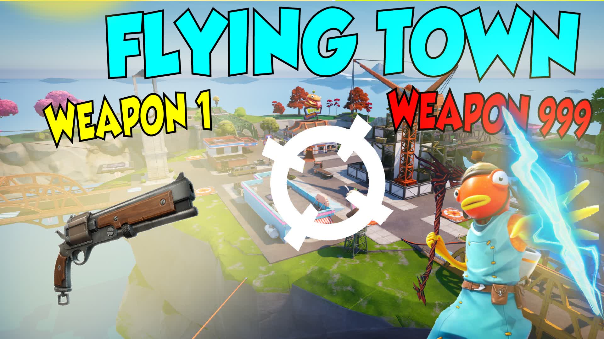🚀🏡 Flying Town Gun Game One Shot 🎯⚡ 2907-7439-6945 by thecatcher_1409 ...