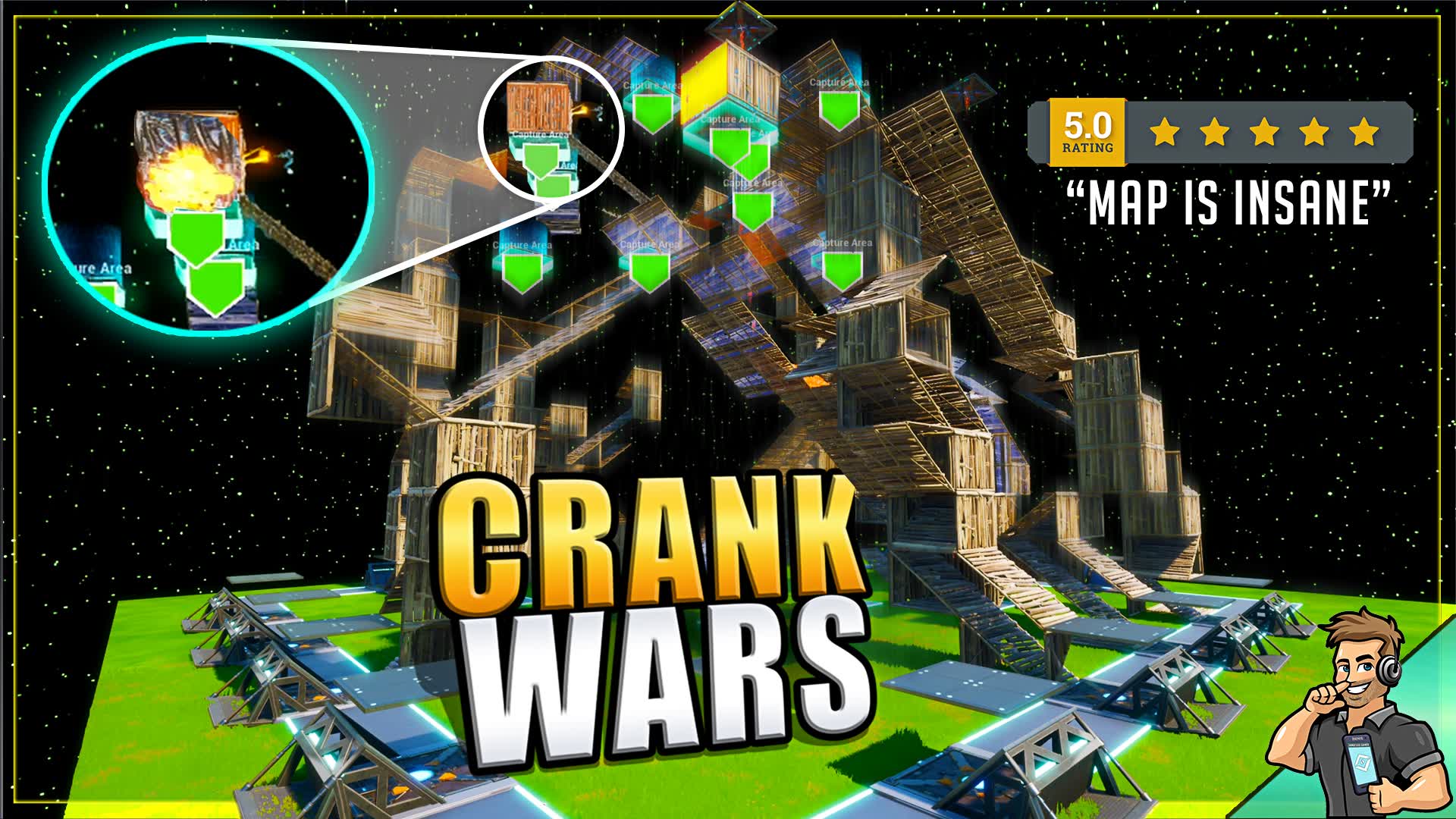 Crank Wars 2996-4490-2604 by immature - Fortnite Creative Map Code ...