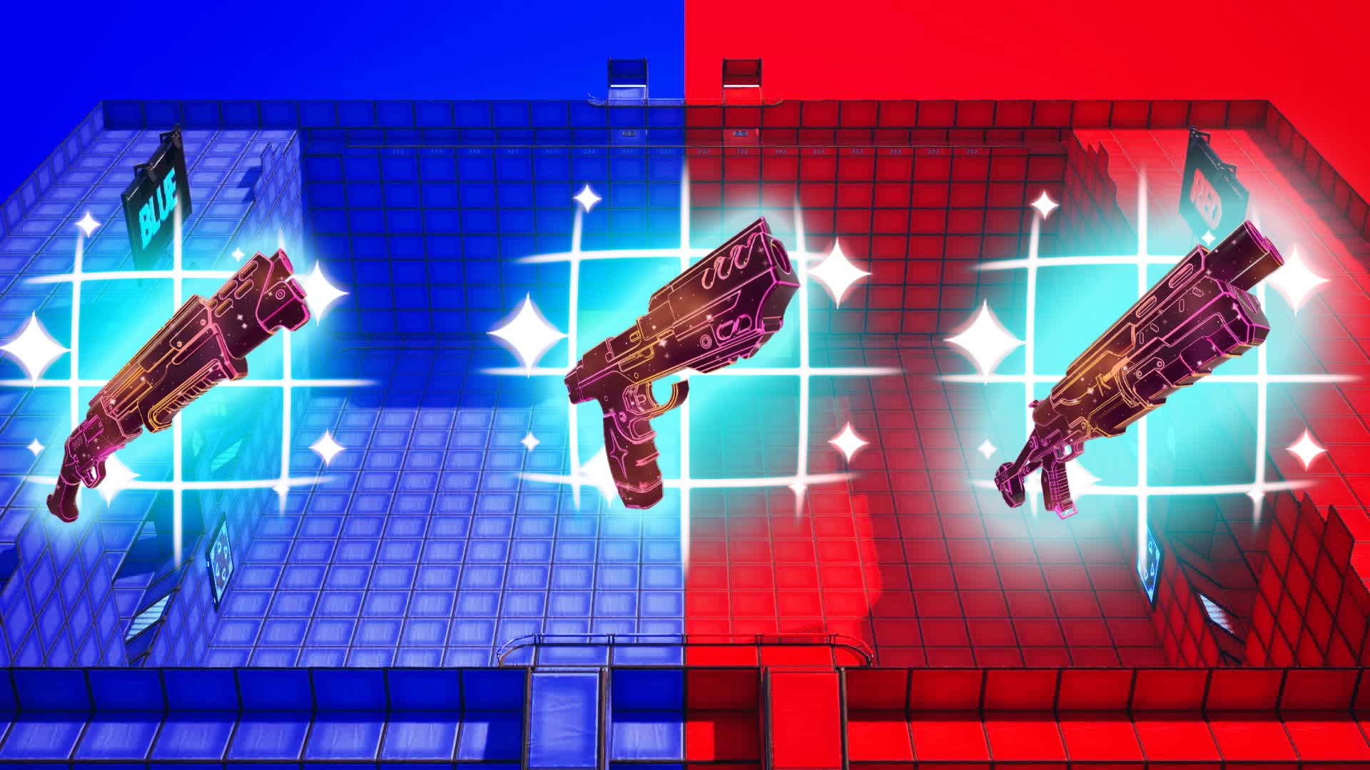 Crazy Ranked RED VS BLUE 🔴🔵 8358-0164-7307 by itsmefynn - Fortnite