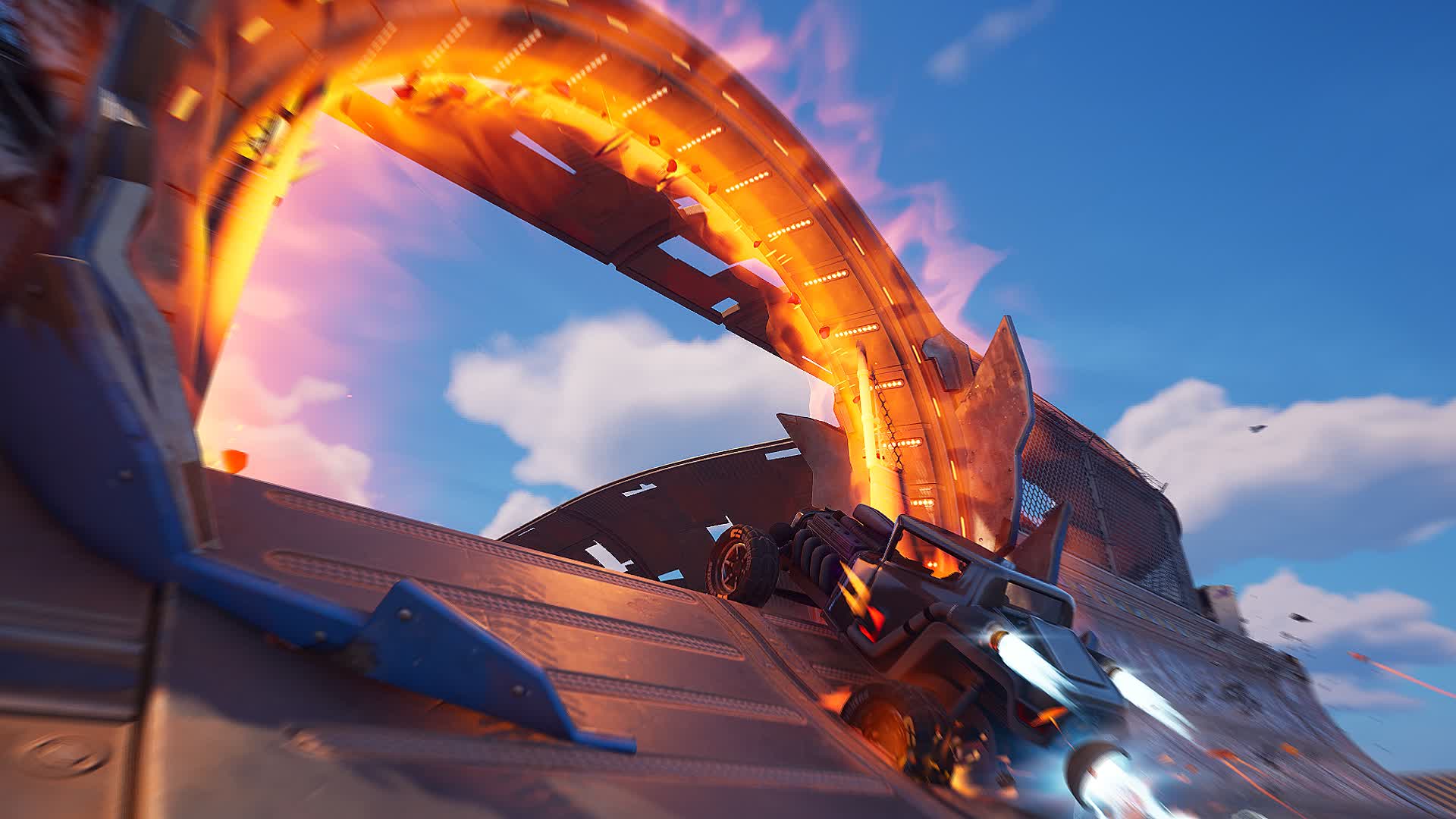 Wrecked Vehicle Drome 2498-7902-9052 by shawk - Fortnite