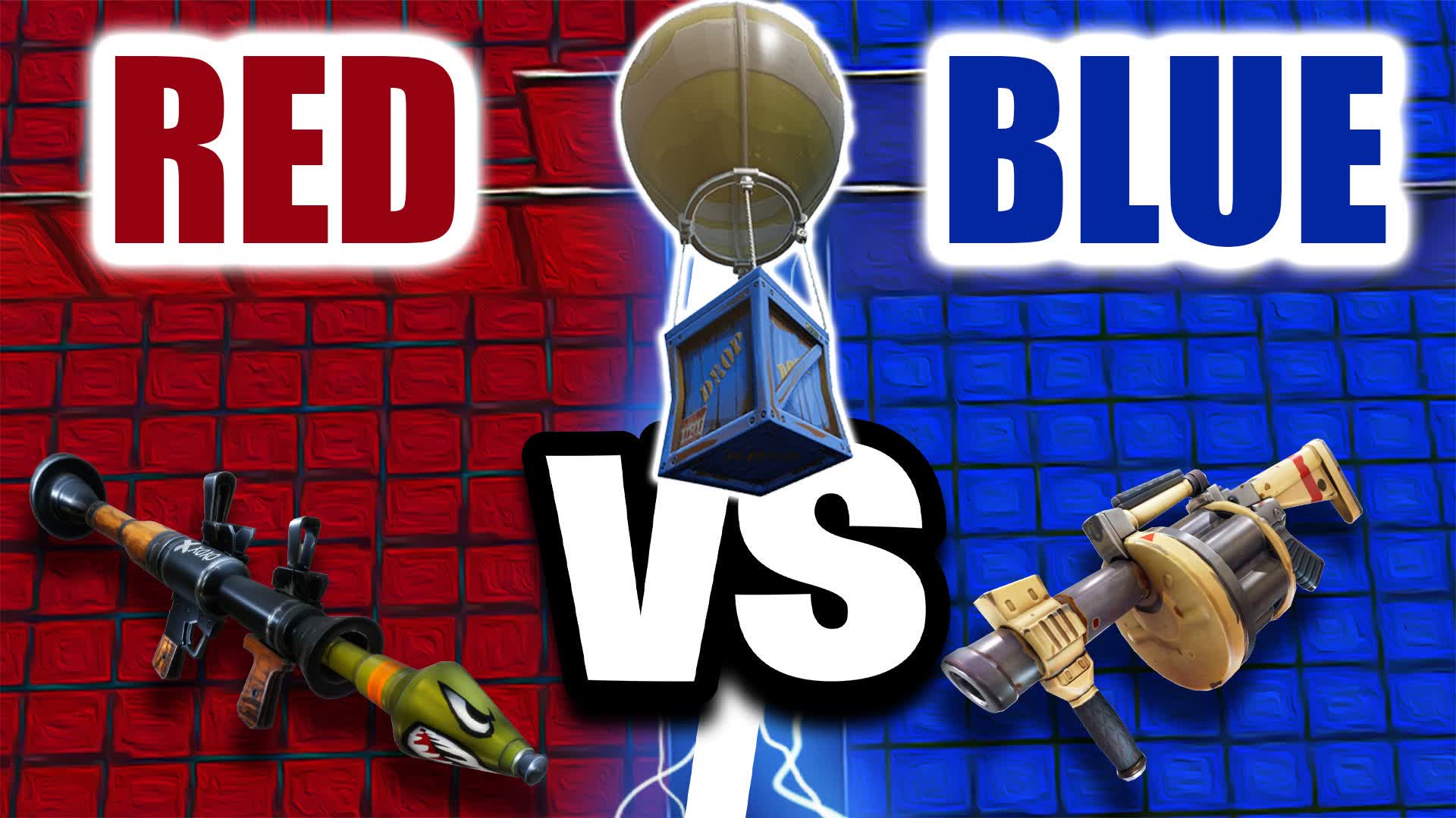 RED VS BLUE 🔵🔴 9178-4974-1924 by asom - Fortnite Creative Map Code ...