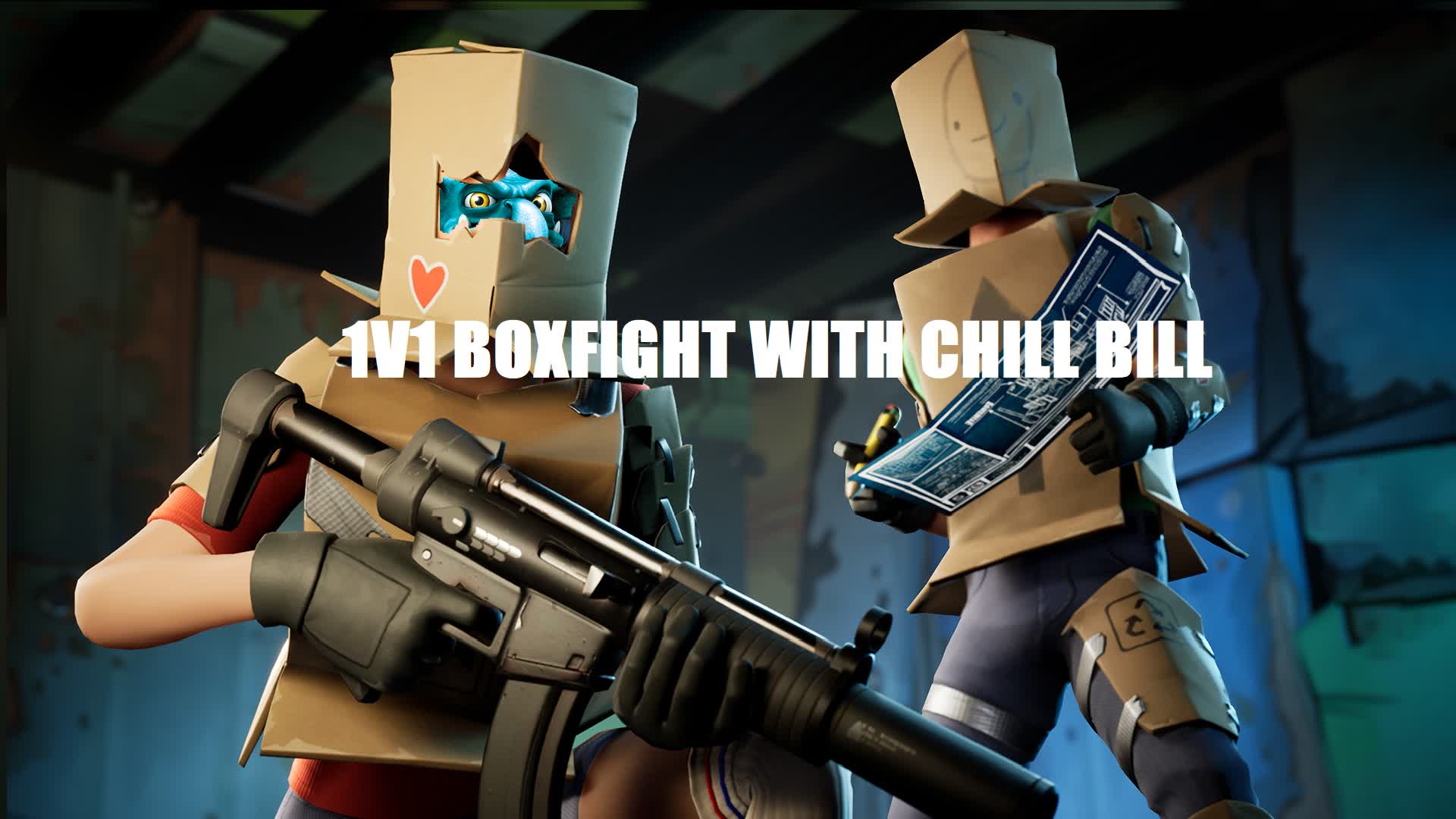 1V1 Boxfight with chill bill 3389-0922-5727 by kasity - Fortnite