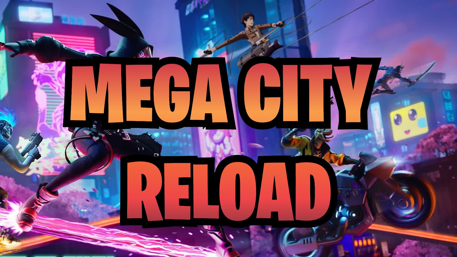 MEGA CITY RELOAD 5361-9767-0968 by artysk - Fortnite Creative Map Code - Fortnite.GG