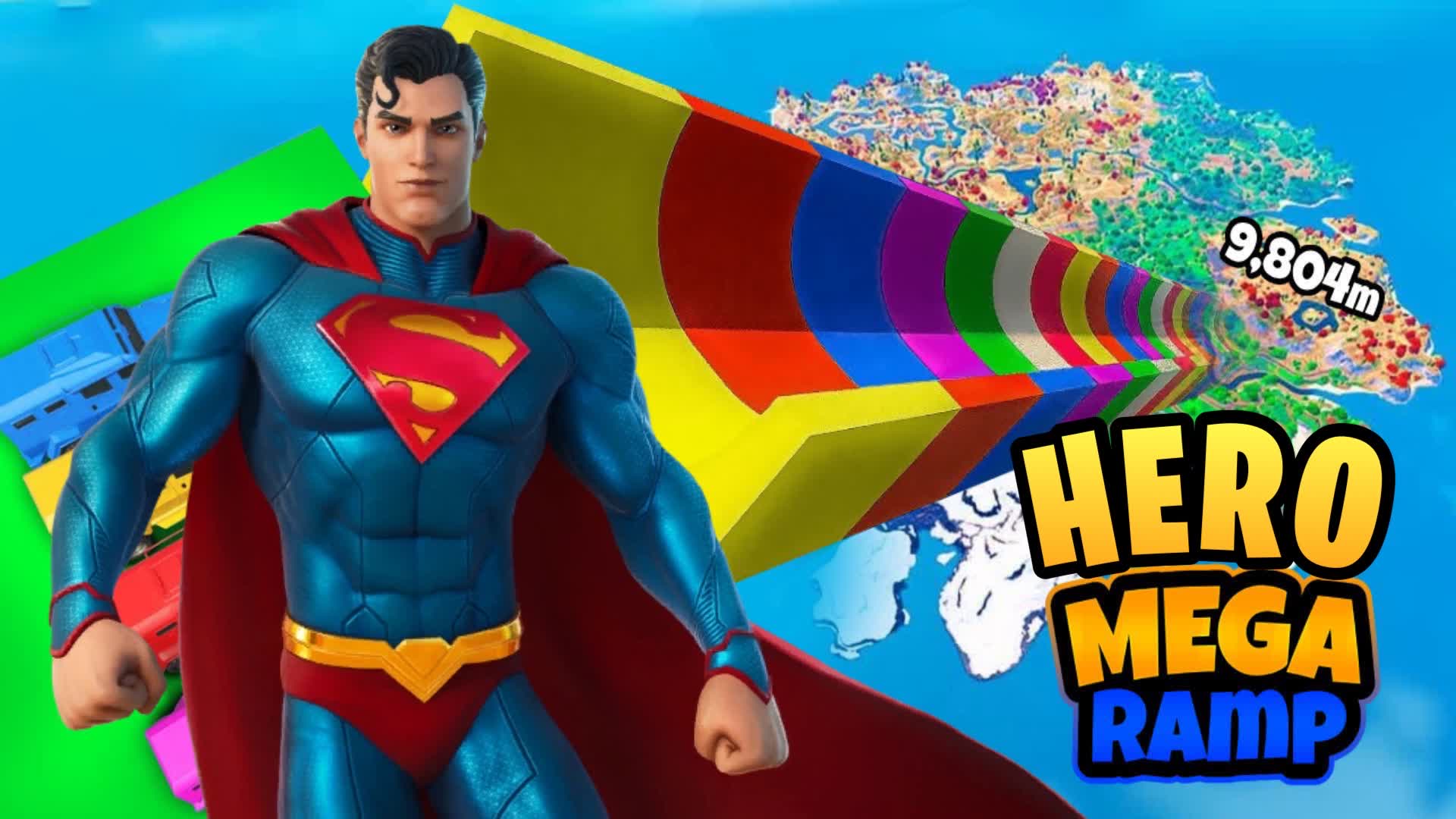 Hero Race 9435-9281-8081 by pdgames - Fortnite Creative Map Code ...