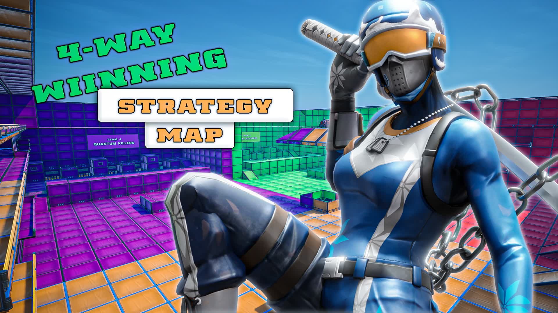 4-WAY BLASTER FRONTIRE 3939-8821-8521 by mohmen789 - Fortnite Creative ...