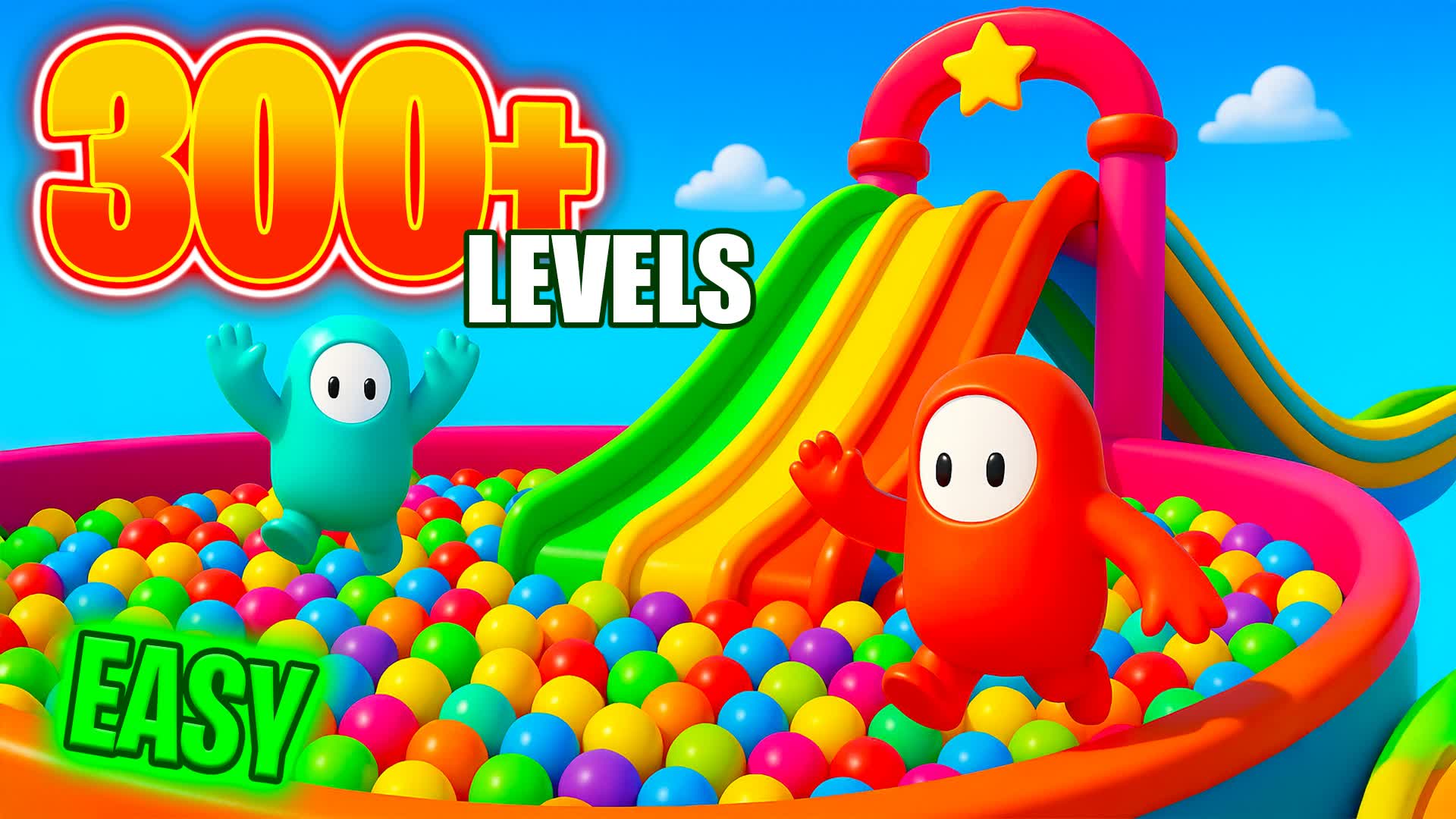 🌈FUN EASY FALL GUYS OBBY PARKOUR 👑 9356-2664-3230 by lucas5 - Fortnite ...