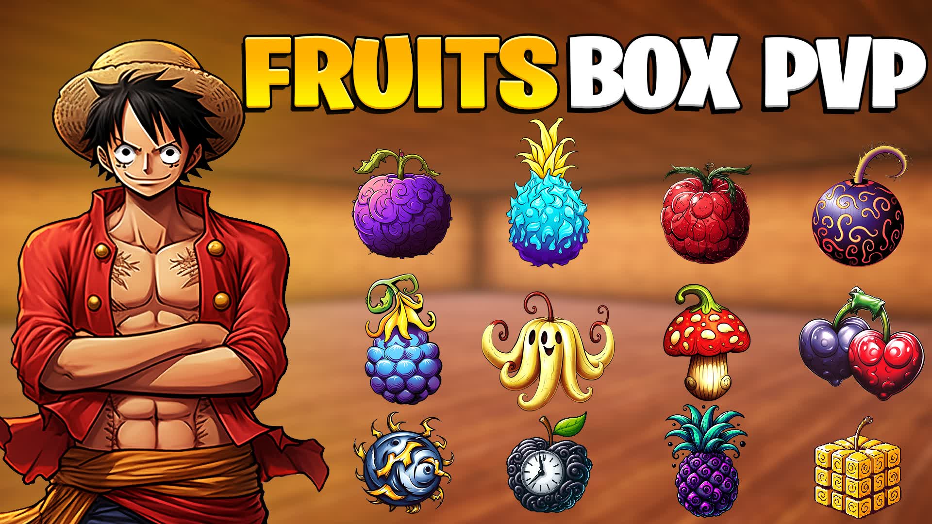 🍈FRUITS BOX PVP📦 8143-2816-9086 by xzrt - Fortnite Creative Map Code ...