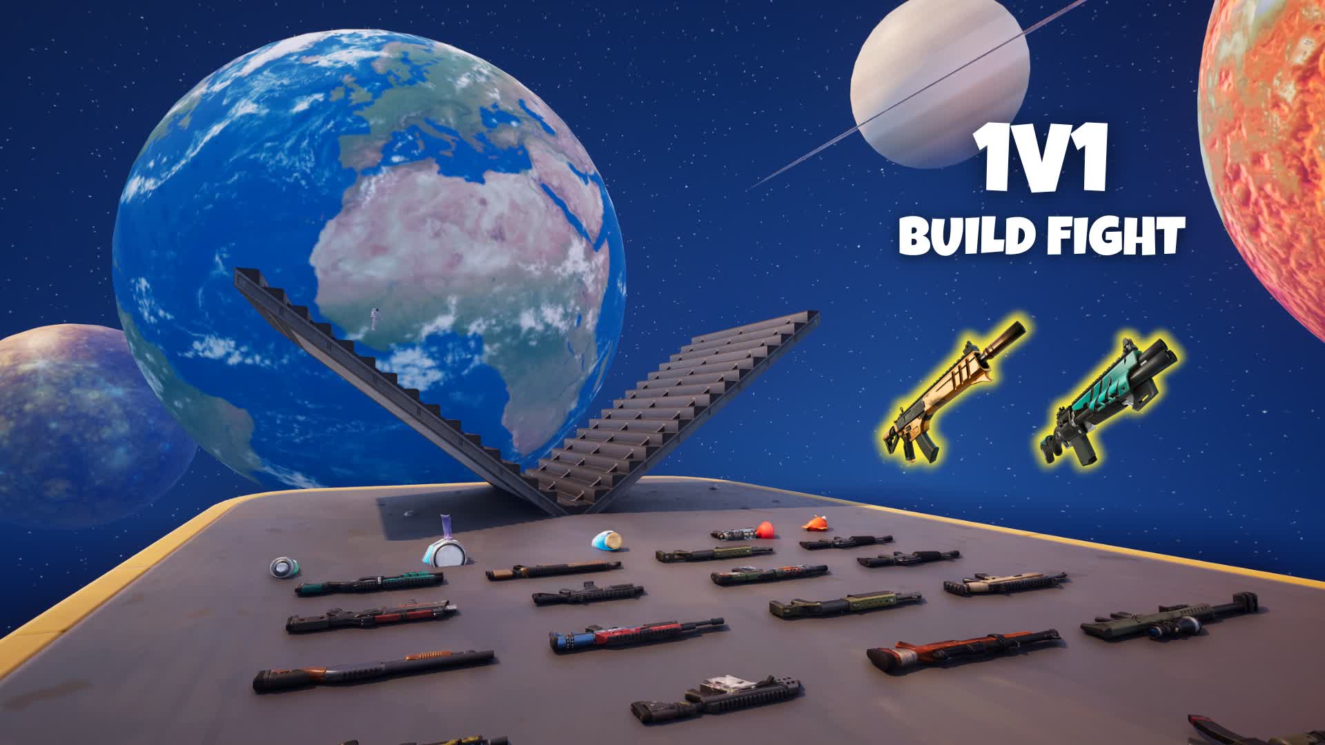 SPACE 1V1 BUILD FIGHTS 🚀 0337-6776-3320 by alexmaxfp - Fortnite ...