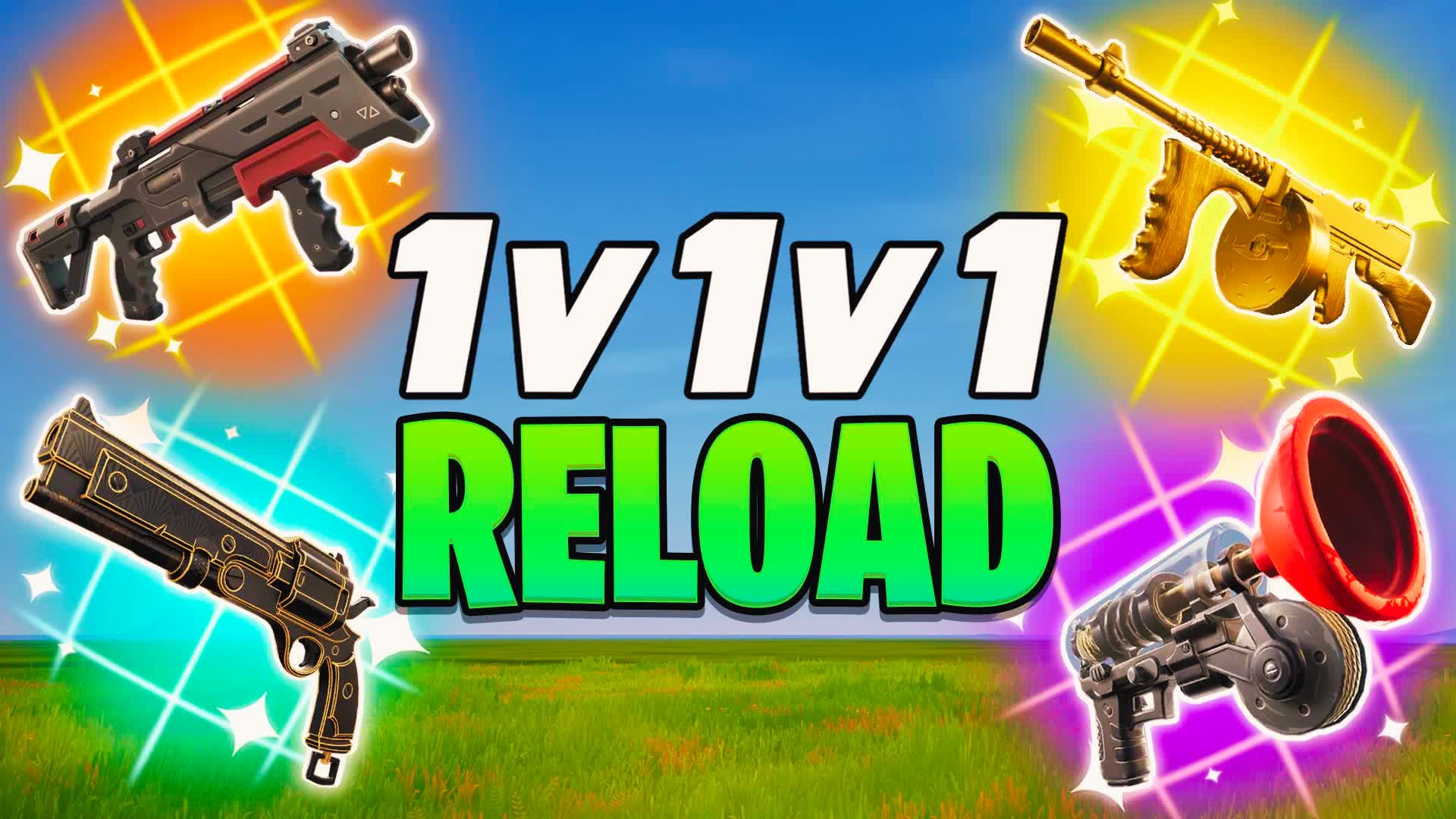 1V1V1 RELOAD REALISTIC FFA 4906-8598-9373 by kodalm - Fortnite Creative Map Code - Fortnite.GG